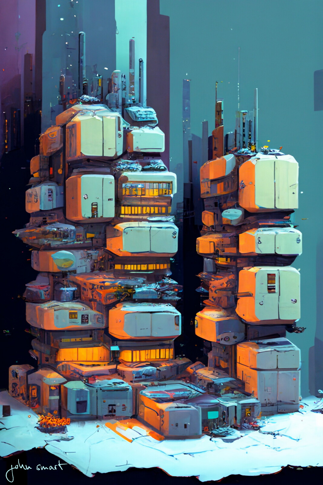 john smart - one of a hundred millions, john smart, midjourney_ai 2022