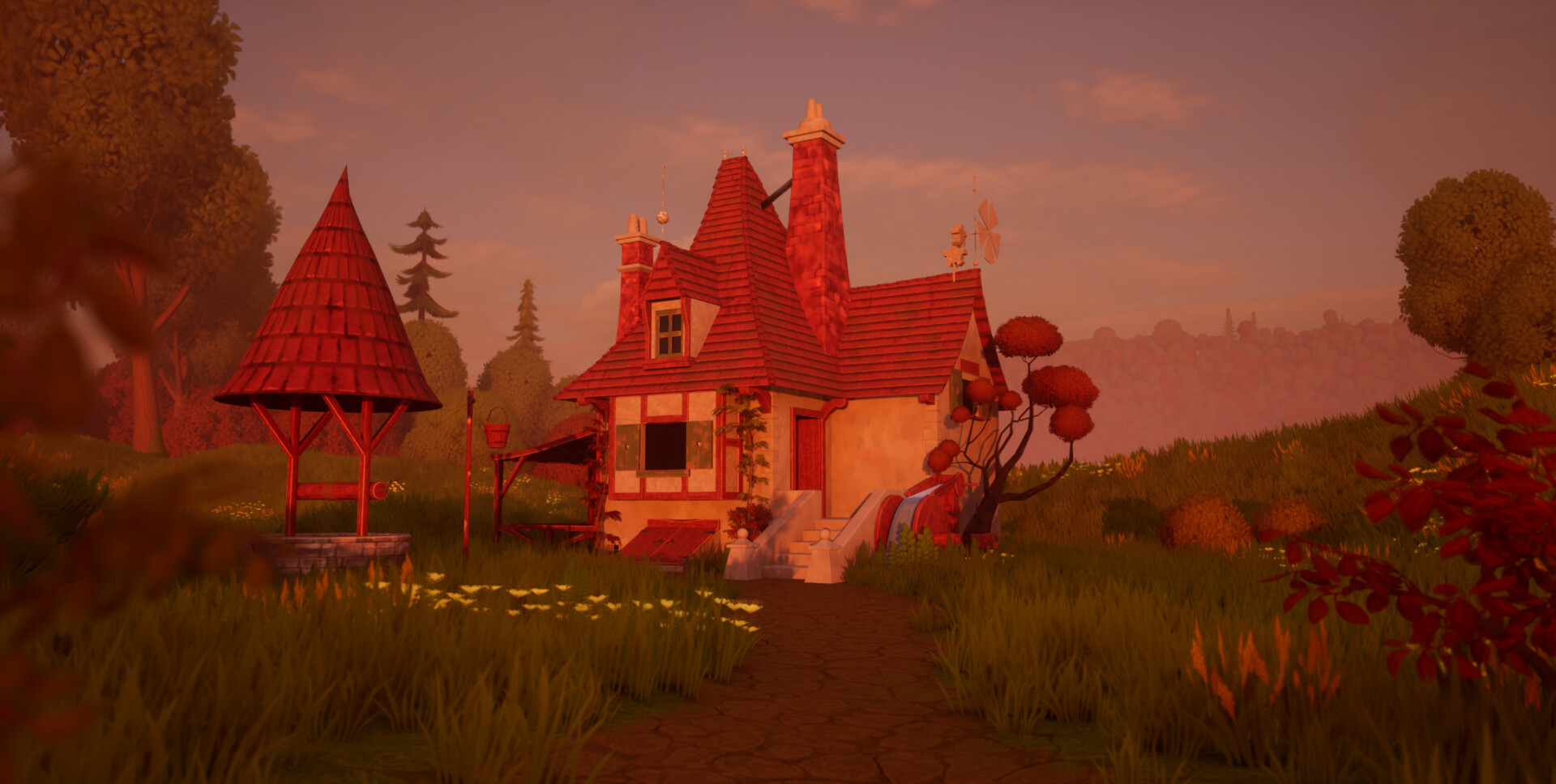 ArtStation - Belle's House (Beauty and the Beast)