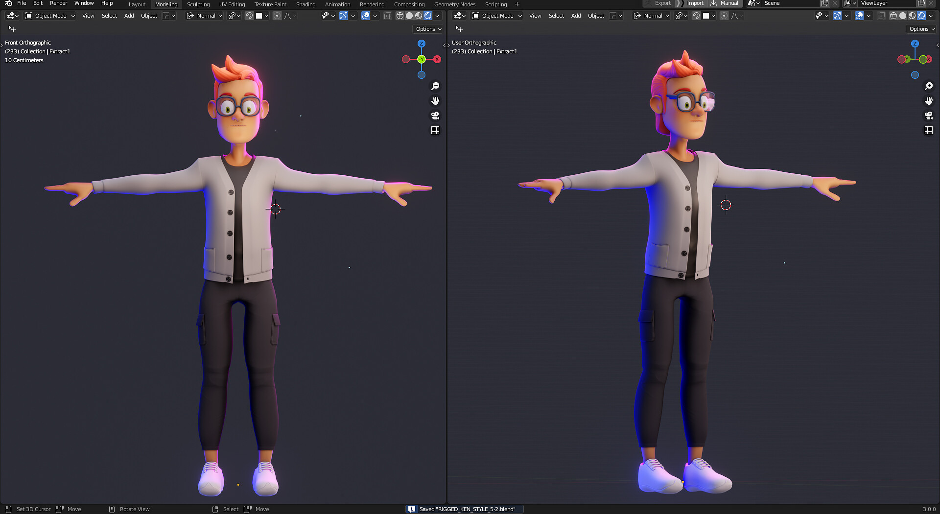 Phong Ly - Character design using ZBrush and Blender