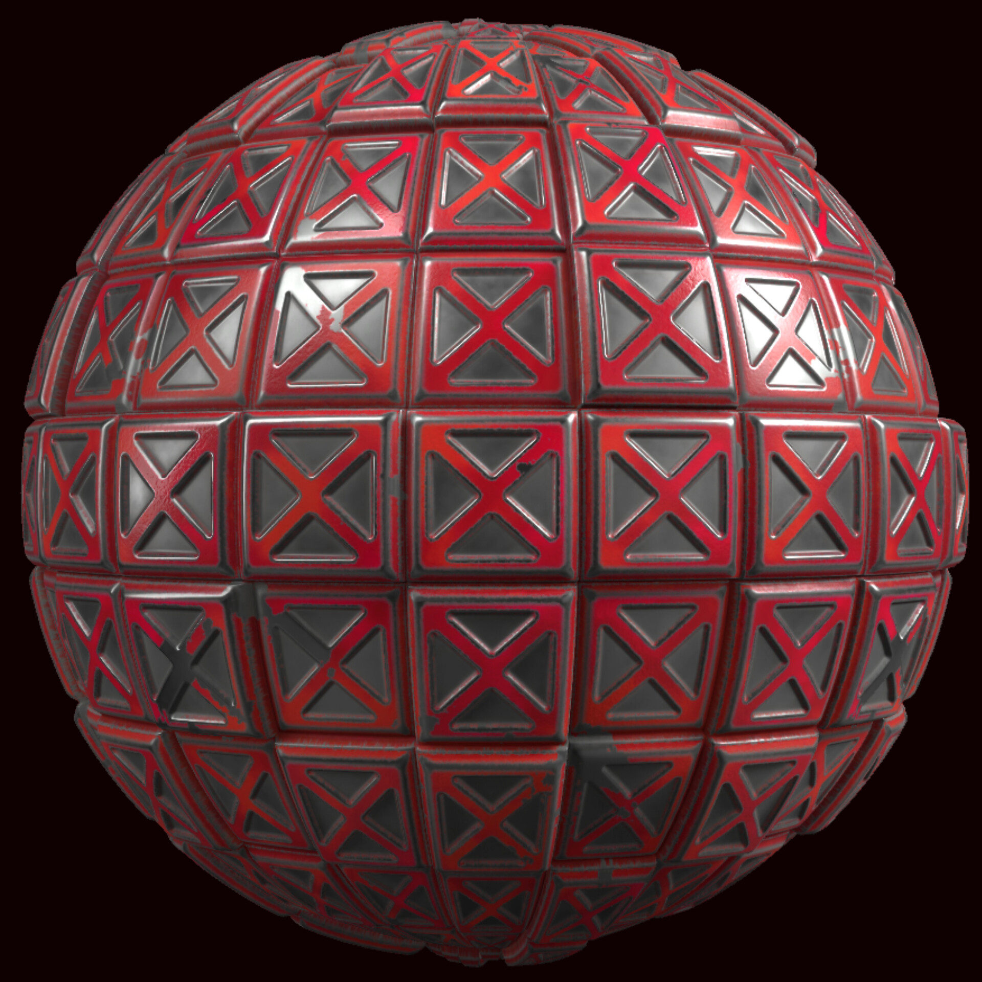 ArtStation - Stylized Metal Panels - Substance Designer