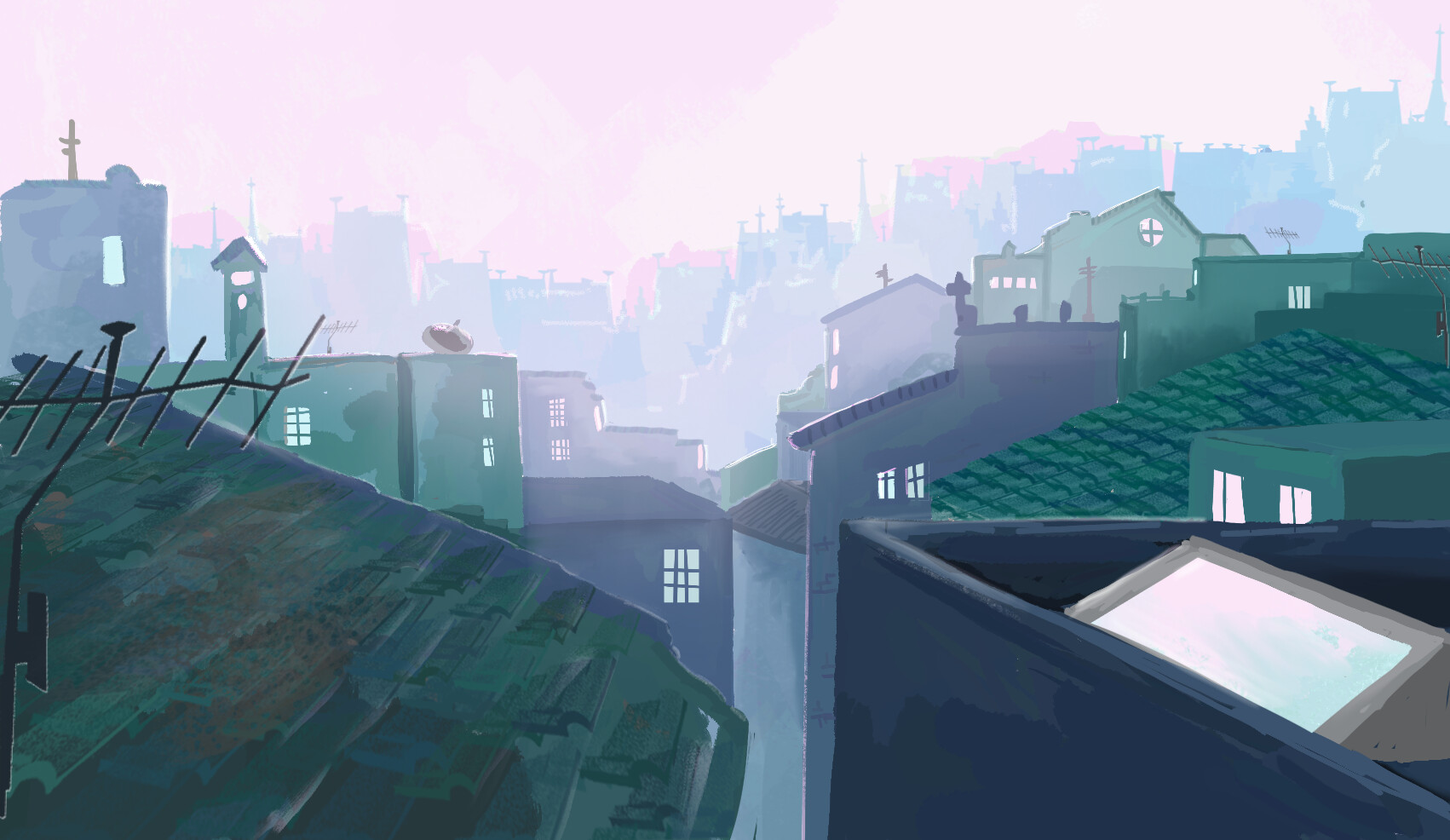 ArtStation - Rooftops