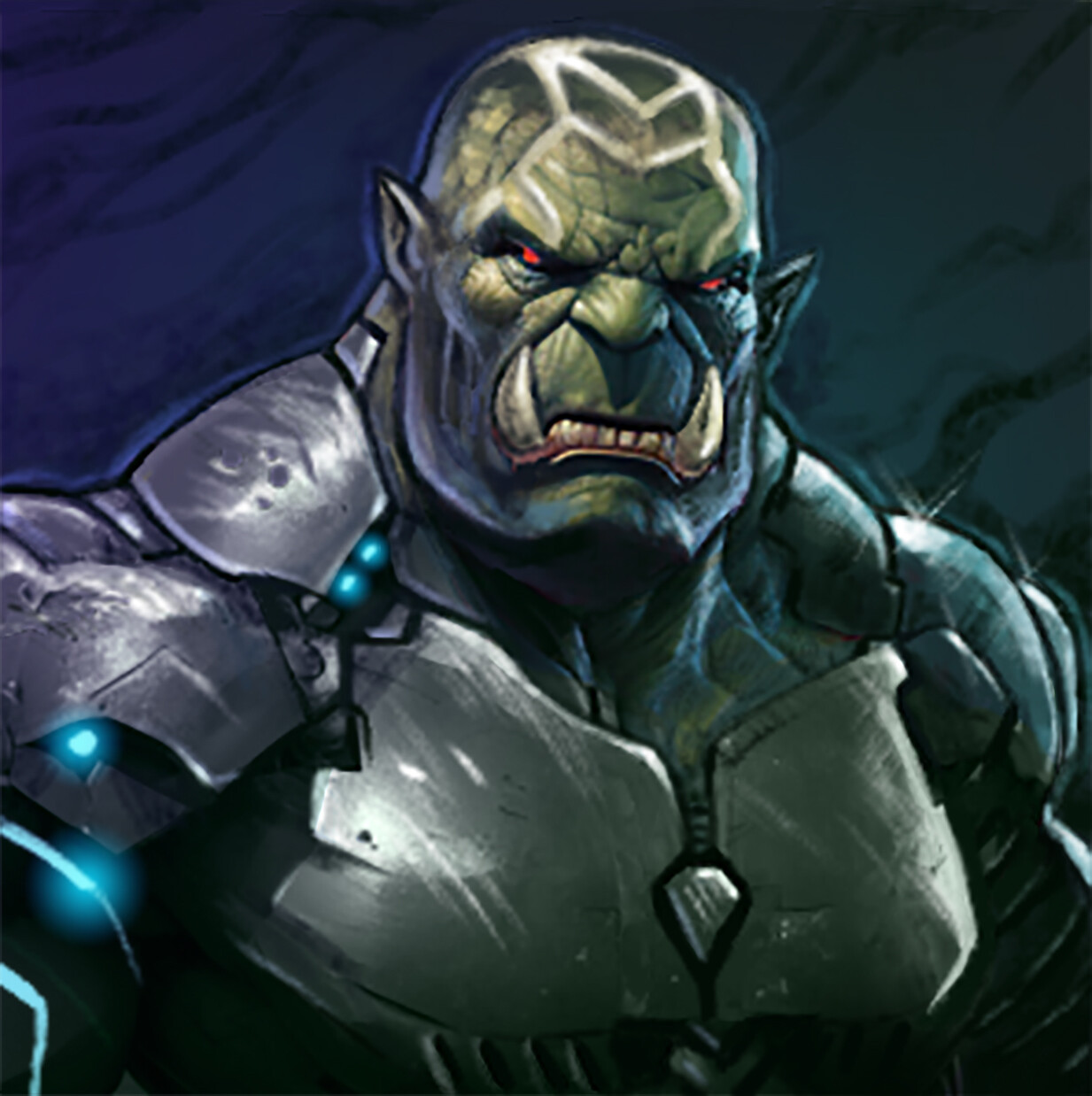 ArtStation - Cyber Orc
