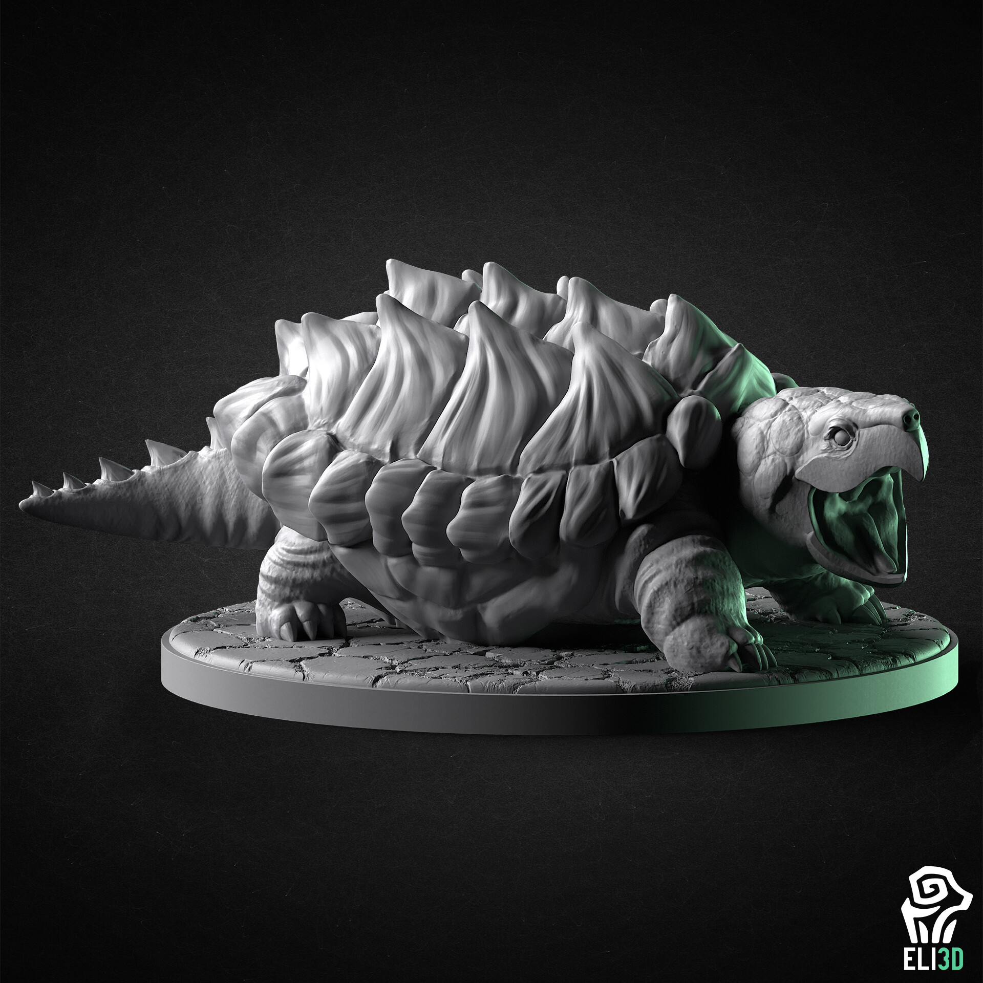 ArtStation - Giant Swamp Turtle