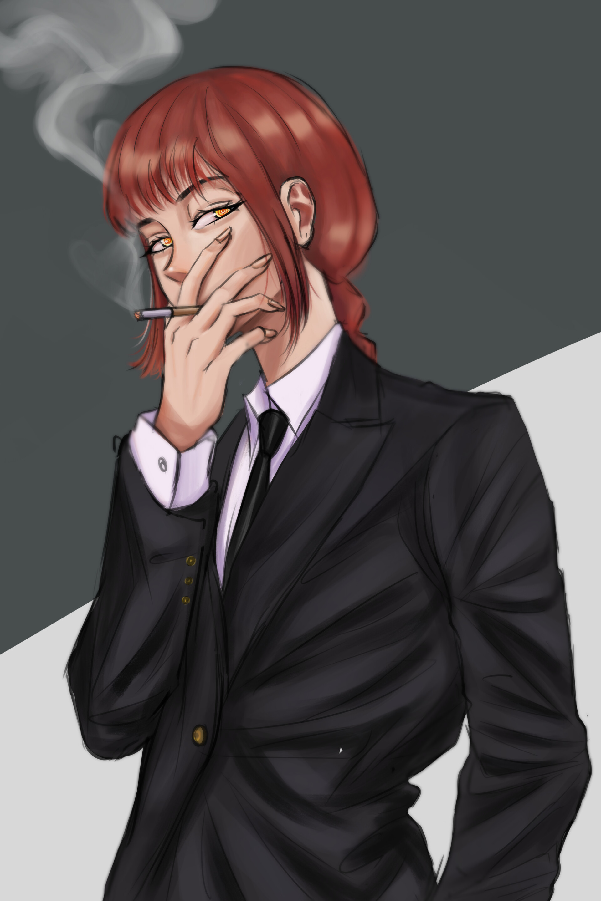 ArtStation - Makima - Chainsaw Man Fanart