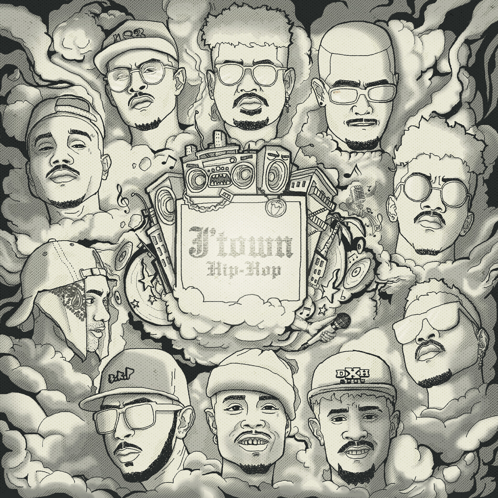 ArtStation - JAYAPURA OLD RAPPERS