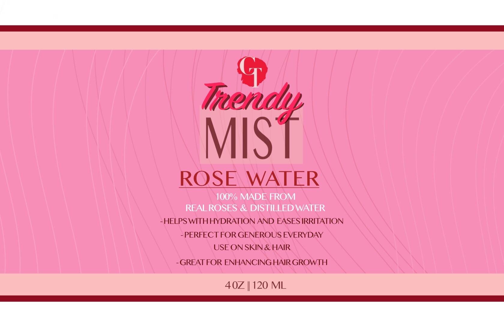 ArtStation - Label Design for a Client - Trendy Mist