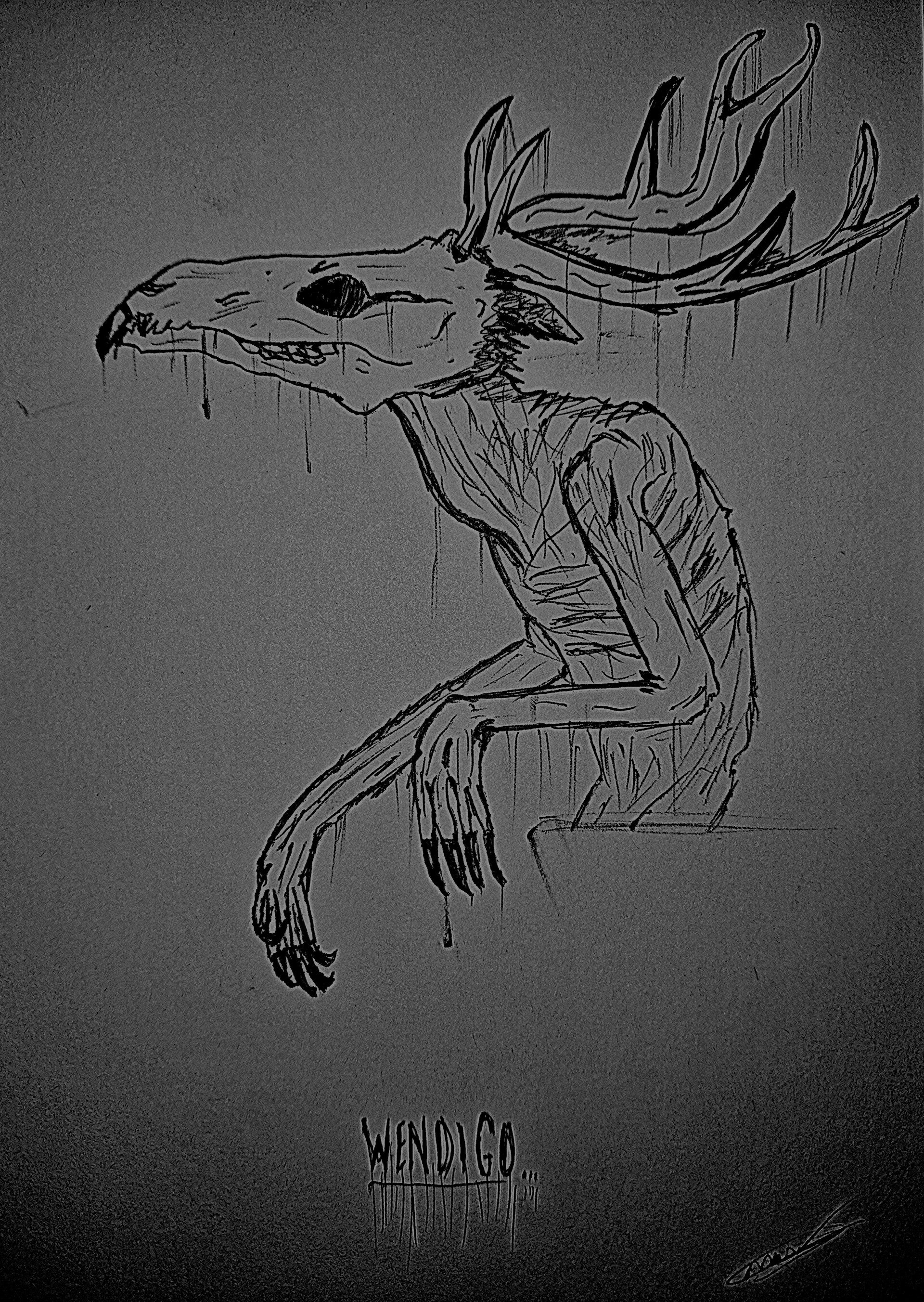 ArtStation - Dark Wendigo