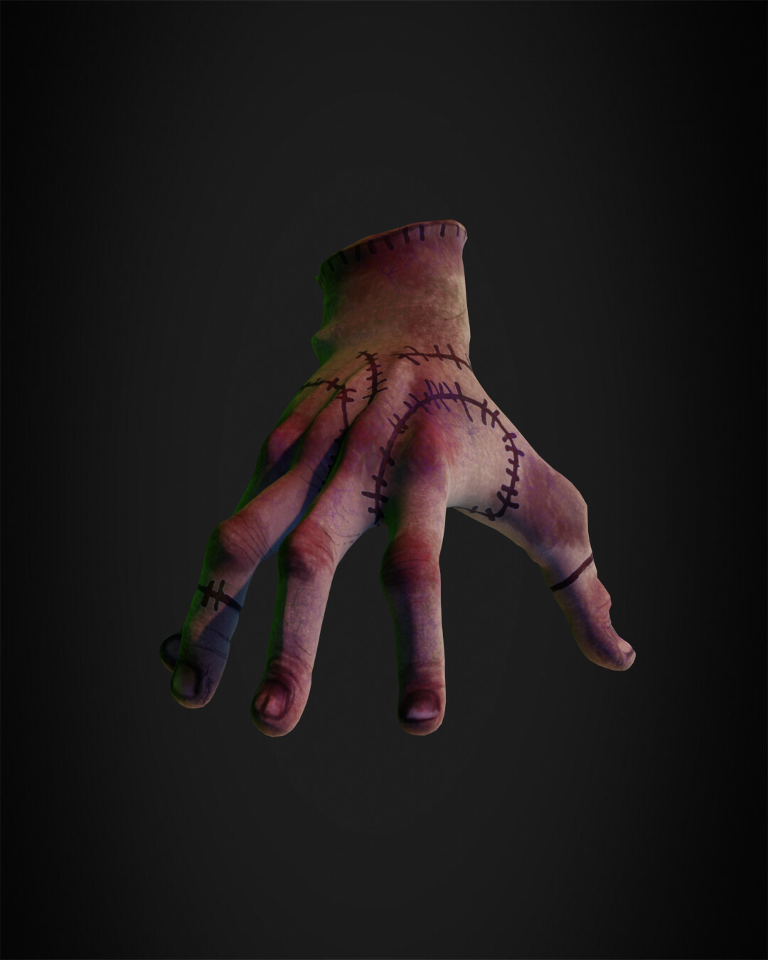 CLAUDIA GIGLIOTTI - THING - Addams Family hand