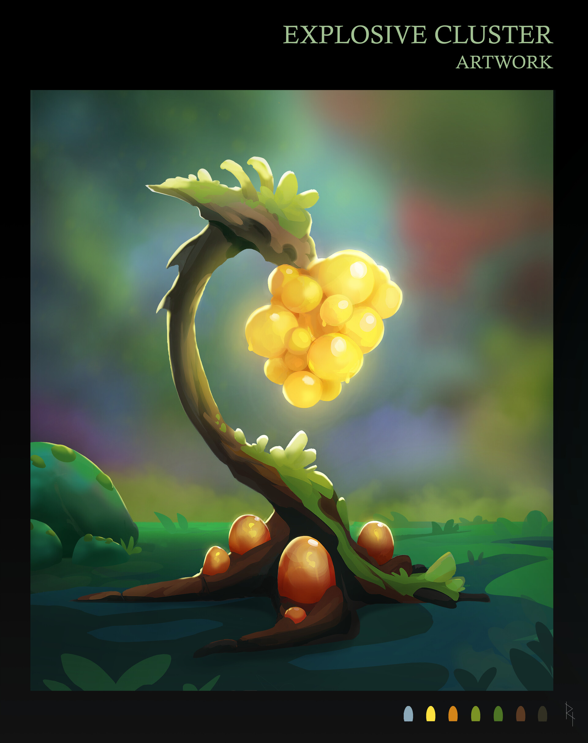 ArtStation - Slushy Juice - Explosive Cluster