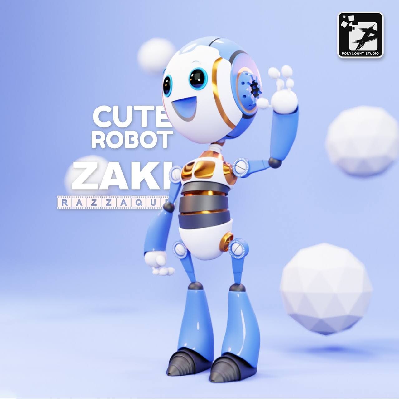 ArtStation - Cute robot