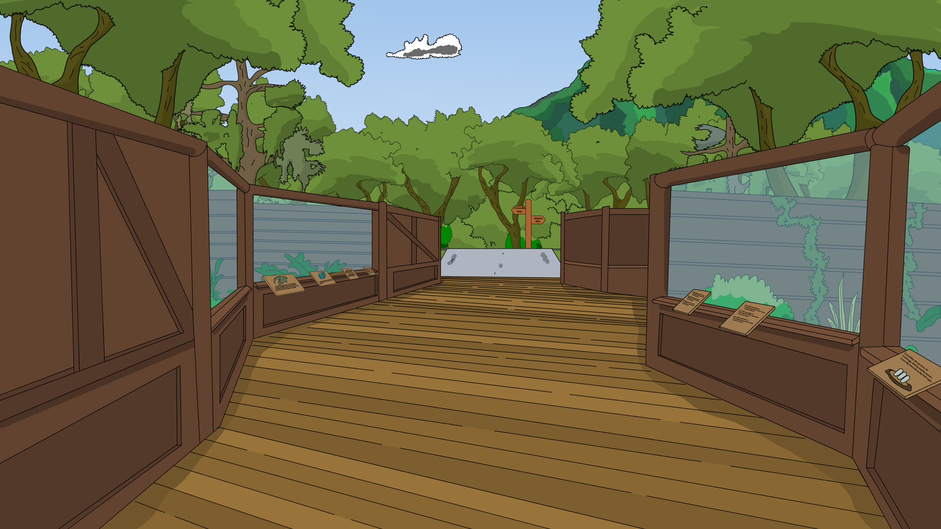 ArtStation - 2d background art