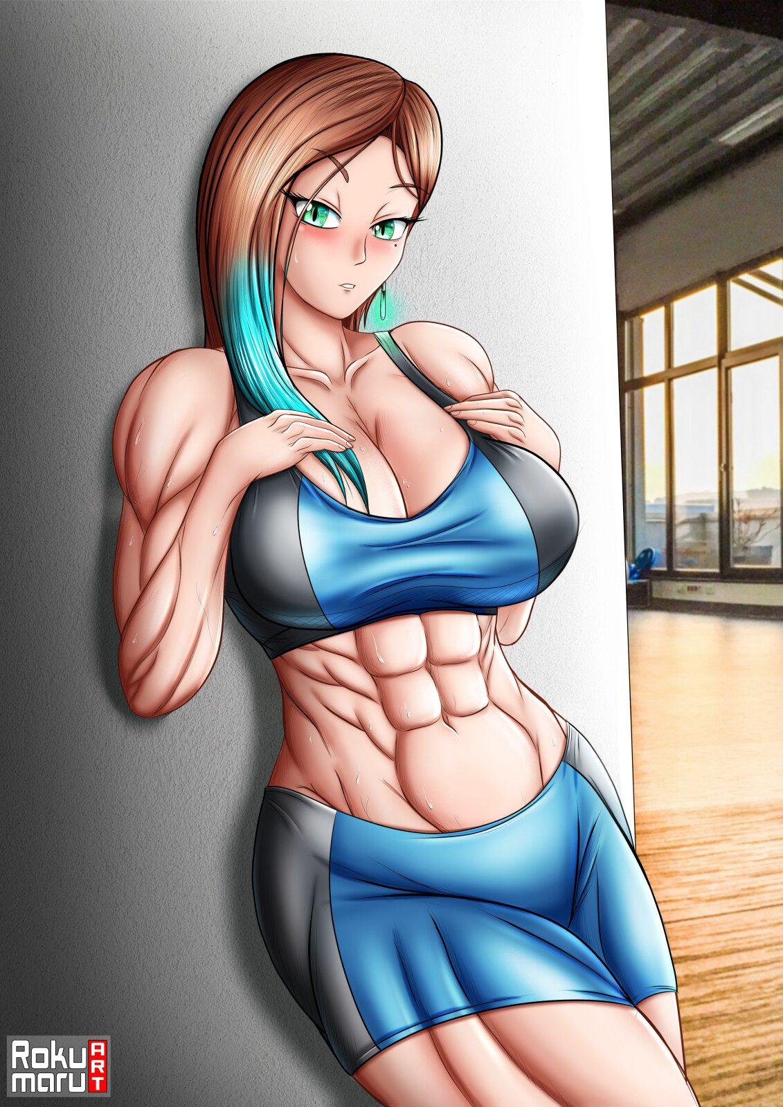 ArtStation - Natalie's successful experiment (commission)