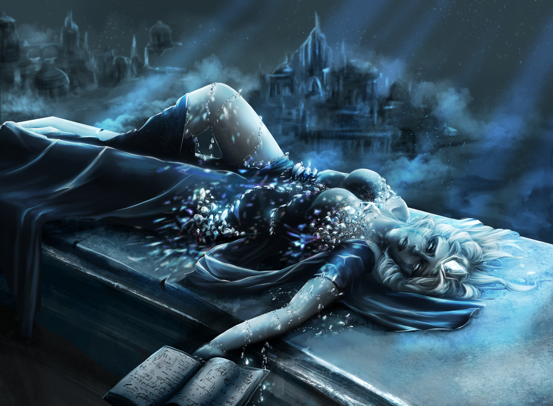 ArtStation - The Cloud Queen's Sacrifice