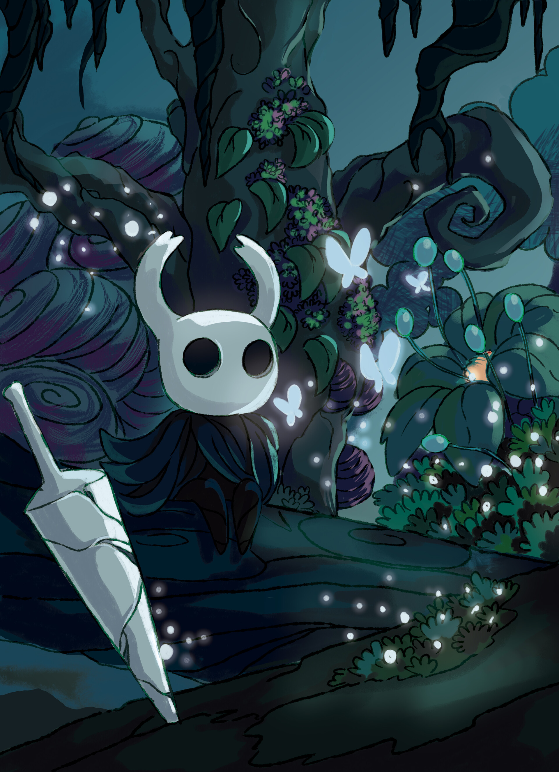 ArtStation - Hollow Knight! Fan Art