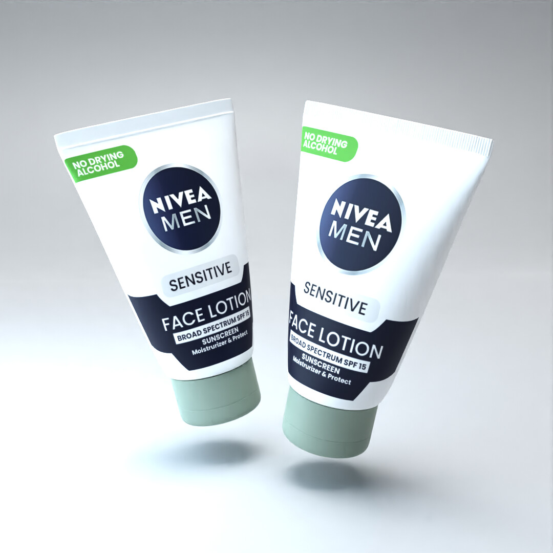 ArtStation - 3d Model of nivea's new packaging