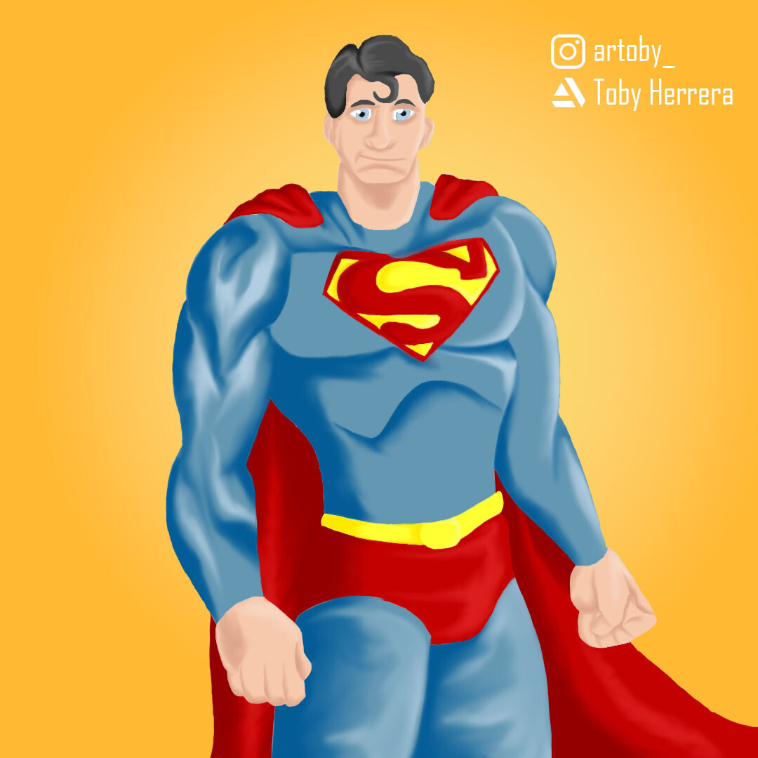 ArtStation - AllStar-Tober Day 10 Superman