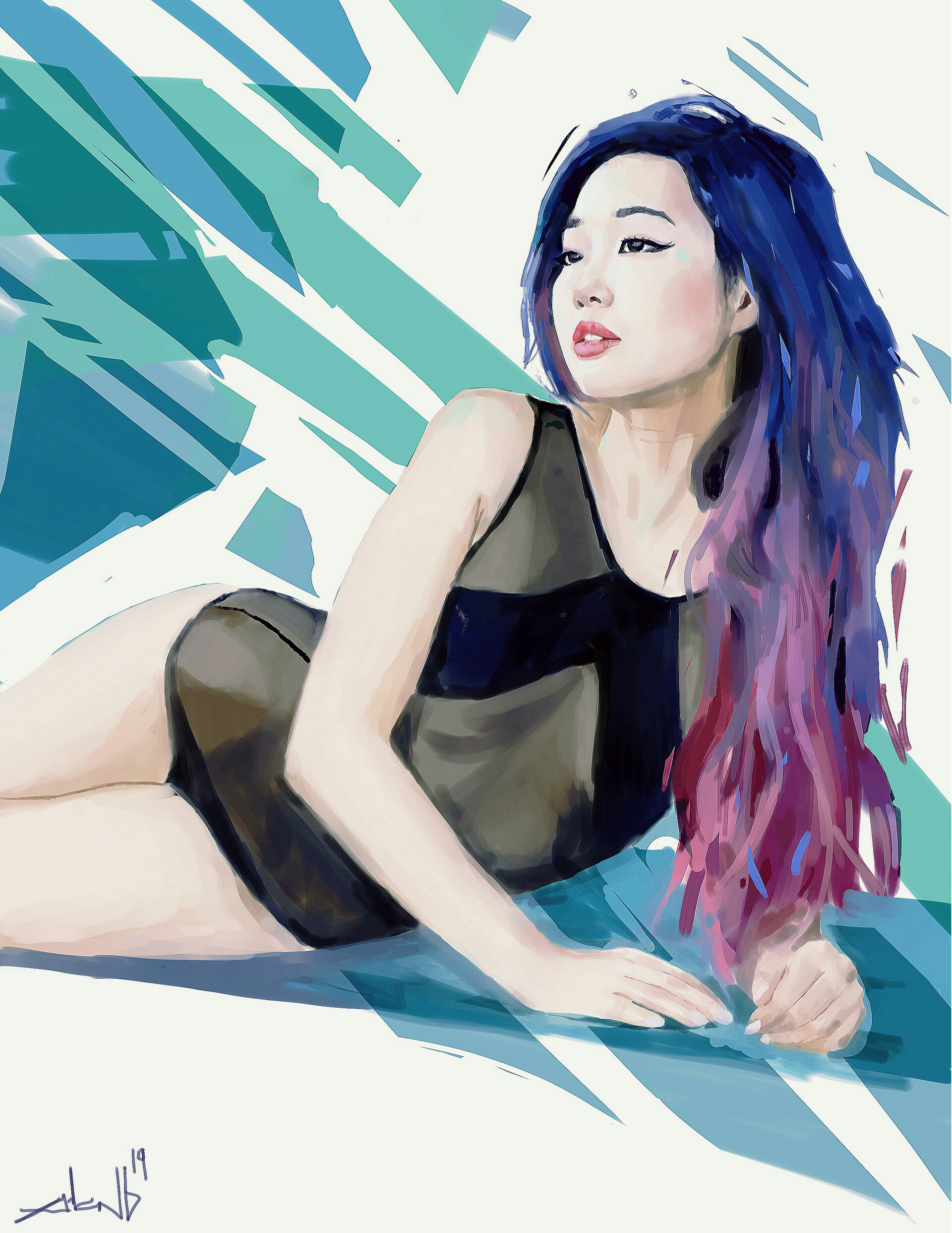 ArtStation - Ruby Portrait