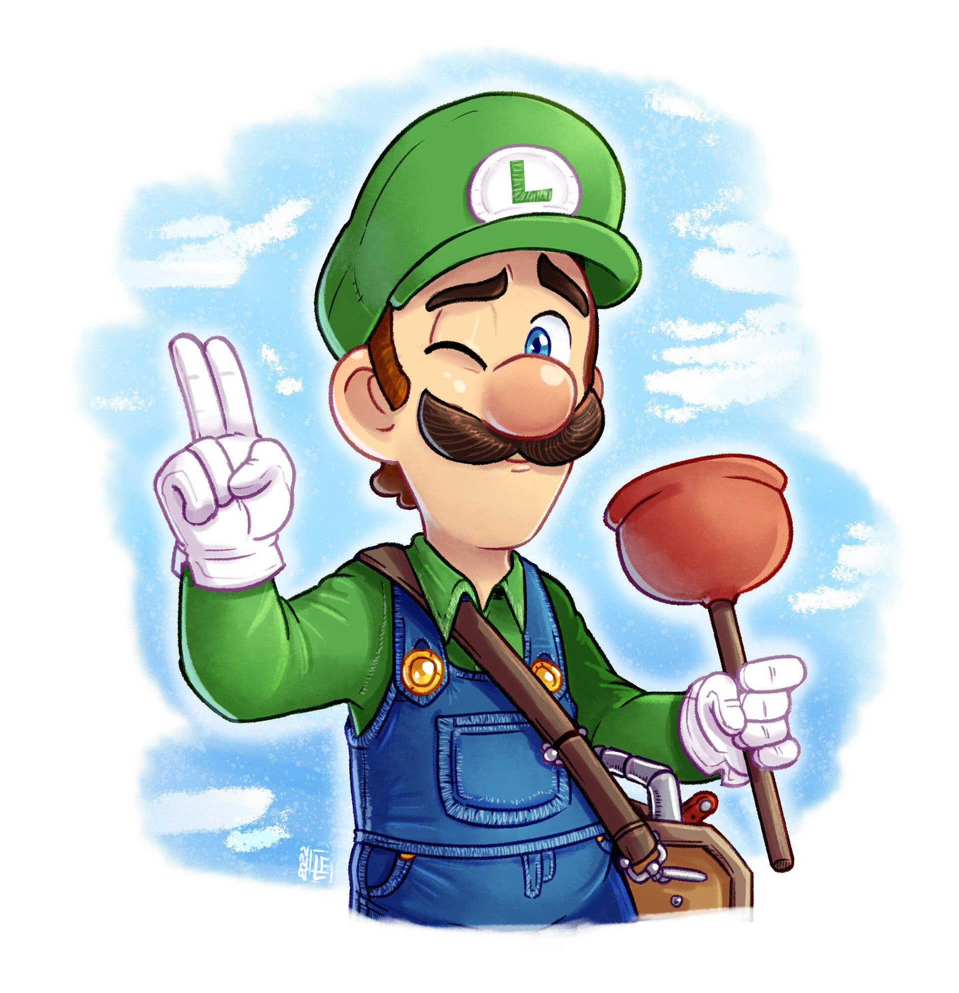 luigi 2d