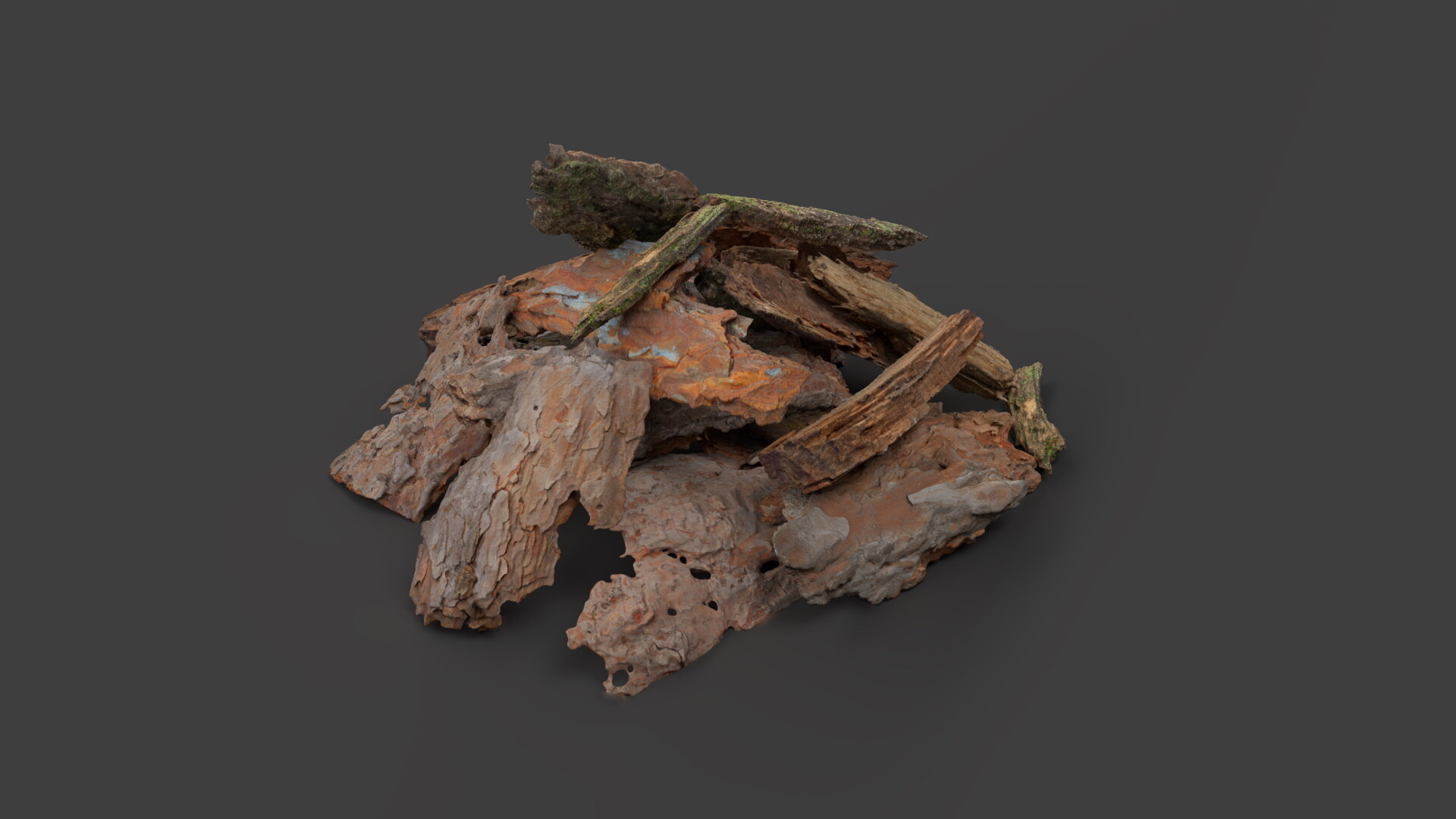 ArtStation - Pine forest bark 3d scans