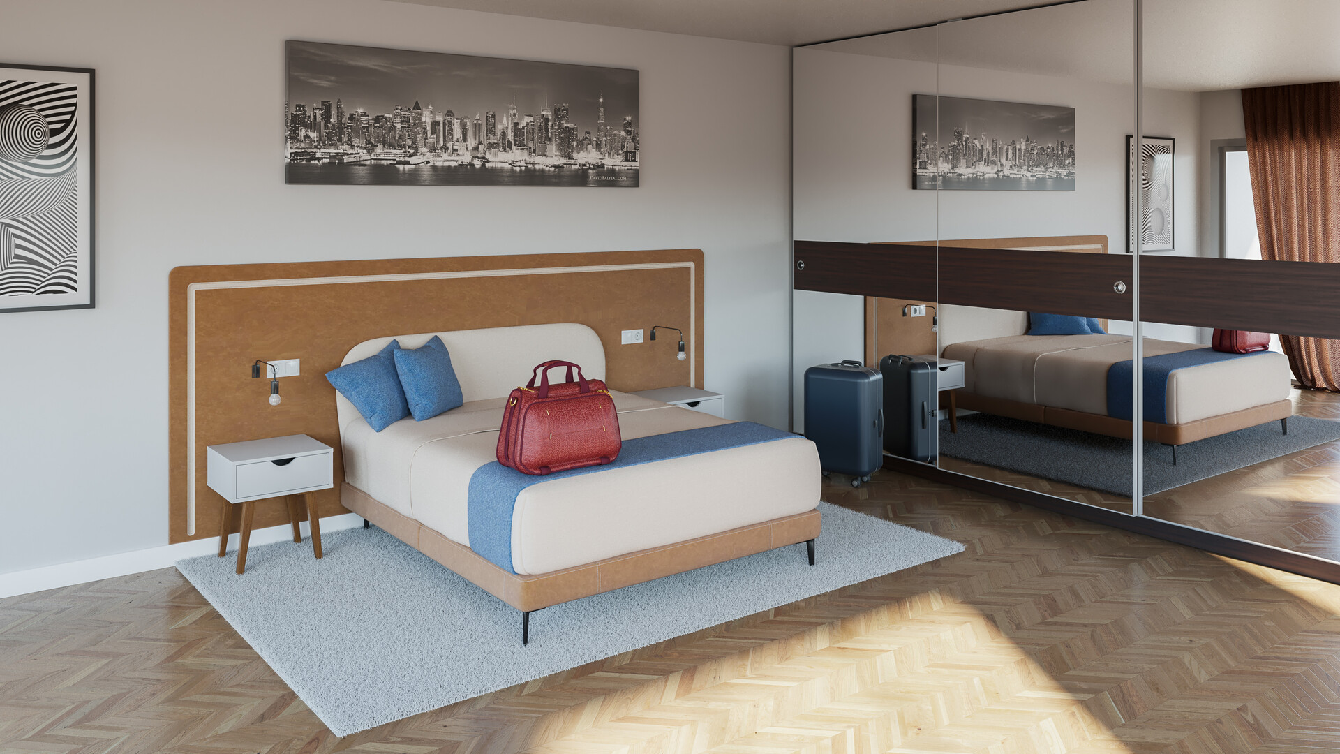 ArtStation - Old hotel room