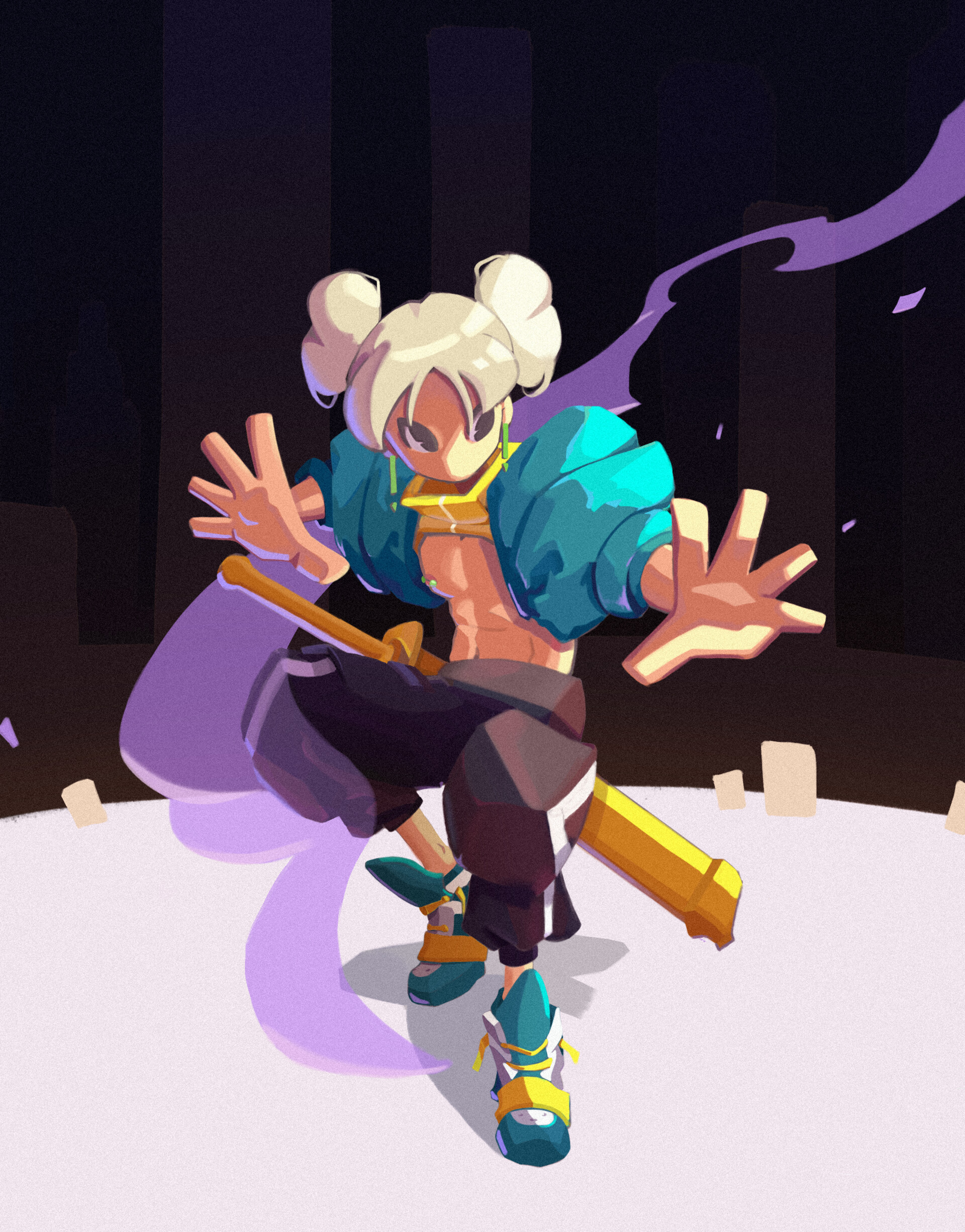 ArtStation - Non-binary character