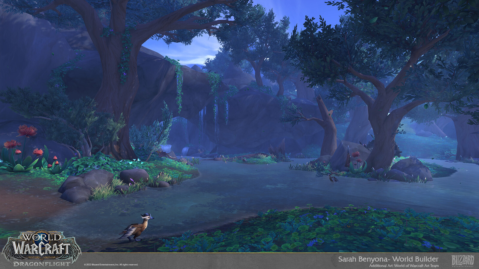 Sarah Benyona - World of Warcraft: DragonFlight- Ohn'ahran Plains