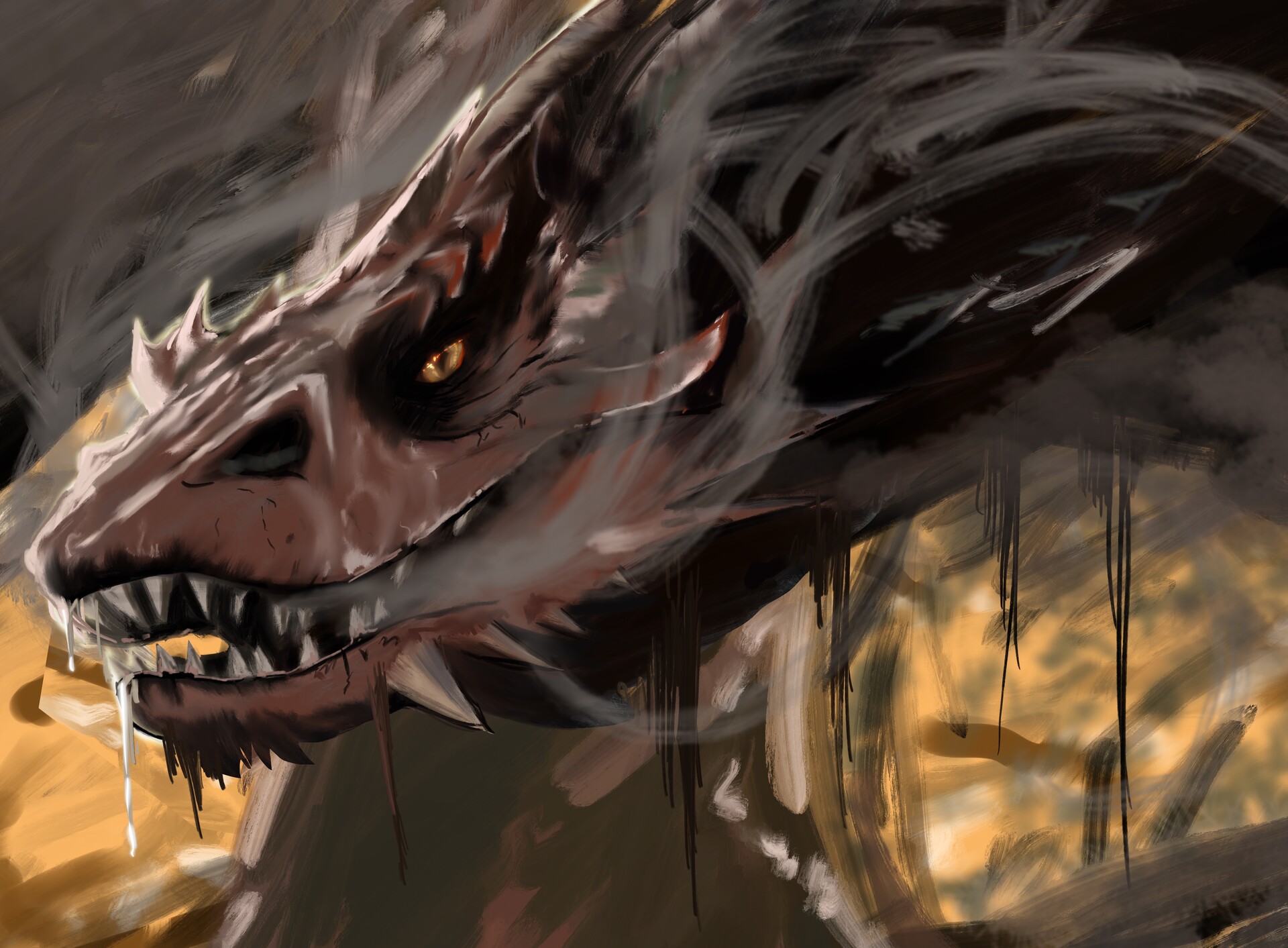 ArtStation - Smaug - The Hobbit