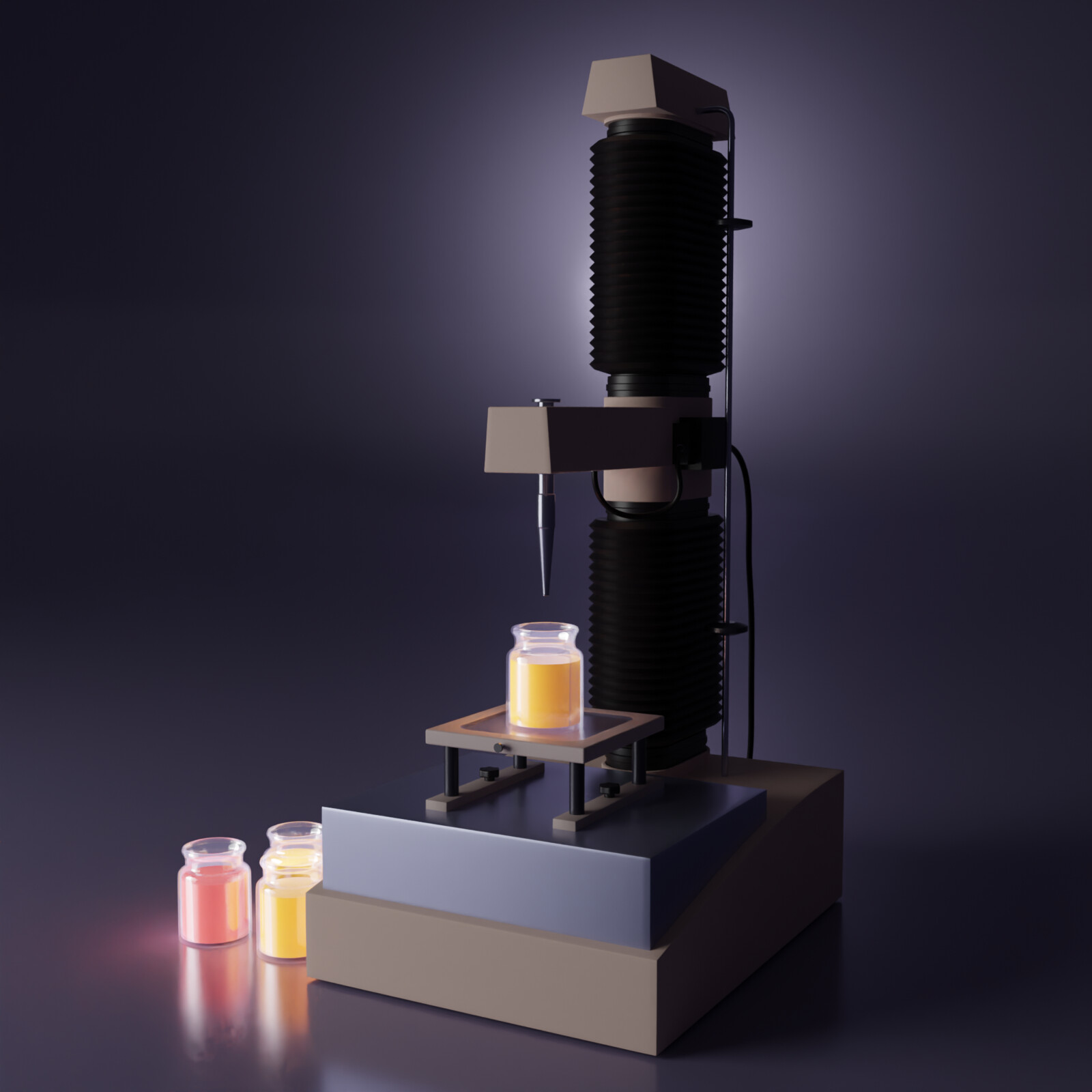 PELUSO - Texture Analyzer - Chemistry laboratory instrument (Commission)