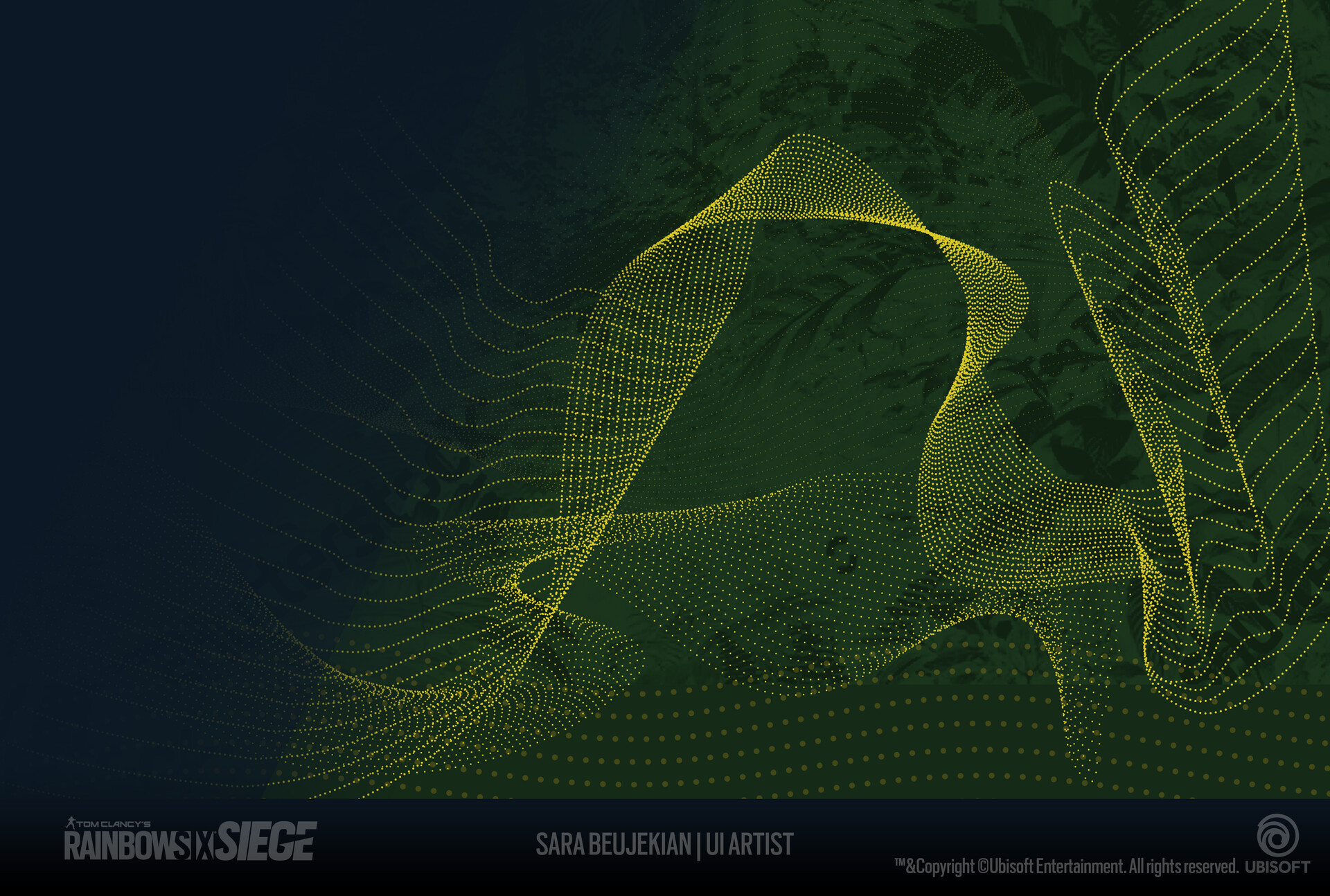 ArtStation - WIP R6 Siege New attacker background