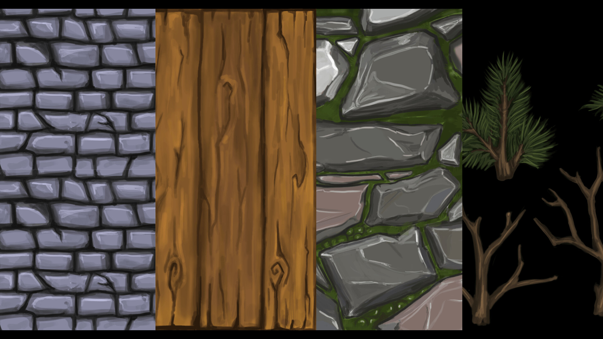 ArtStation - Hand paint textures