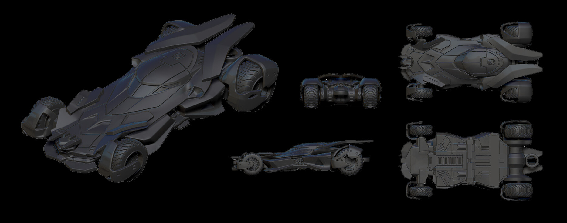 ArtStation - Bat Mobile