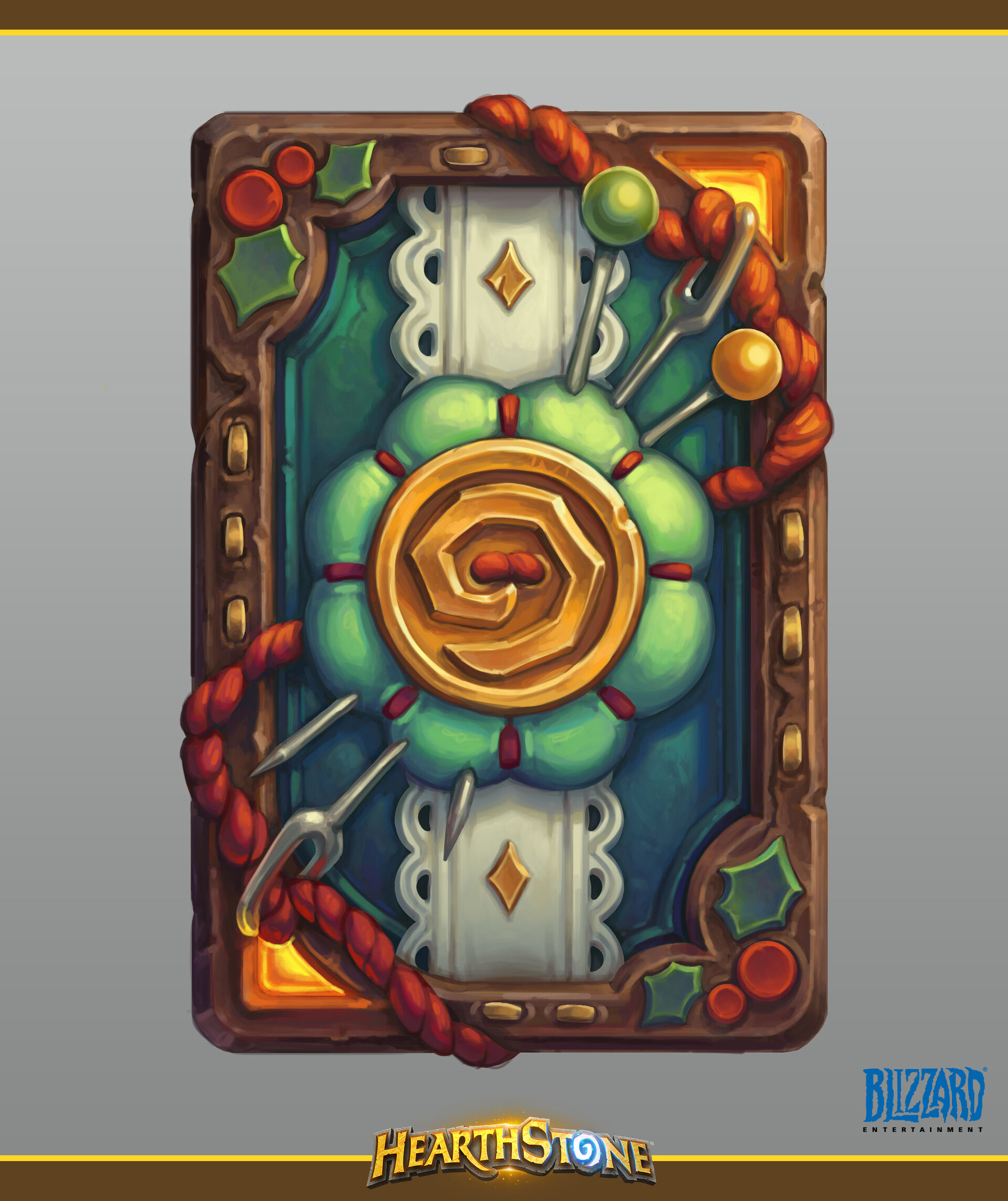 ArtStation - Hearthstone December Cardback