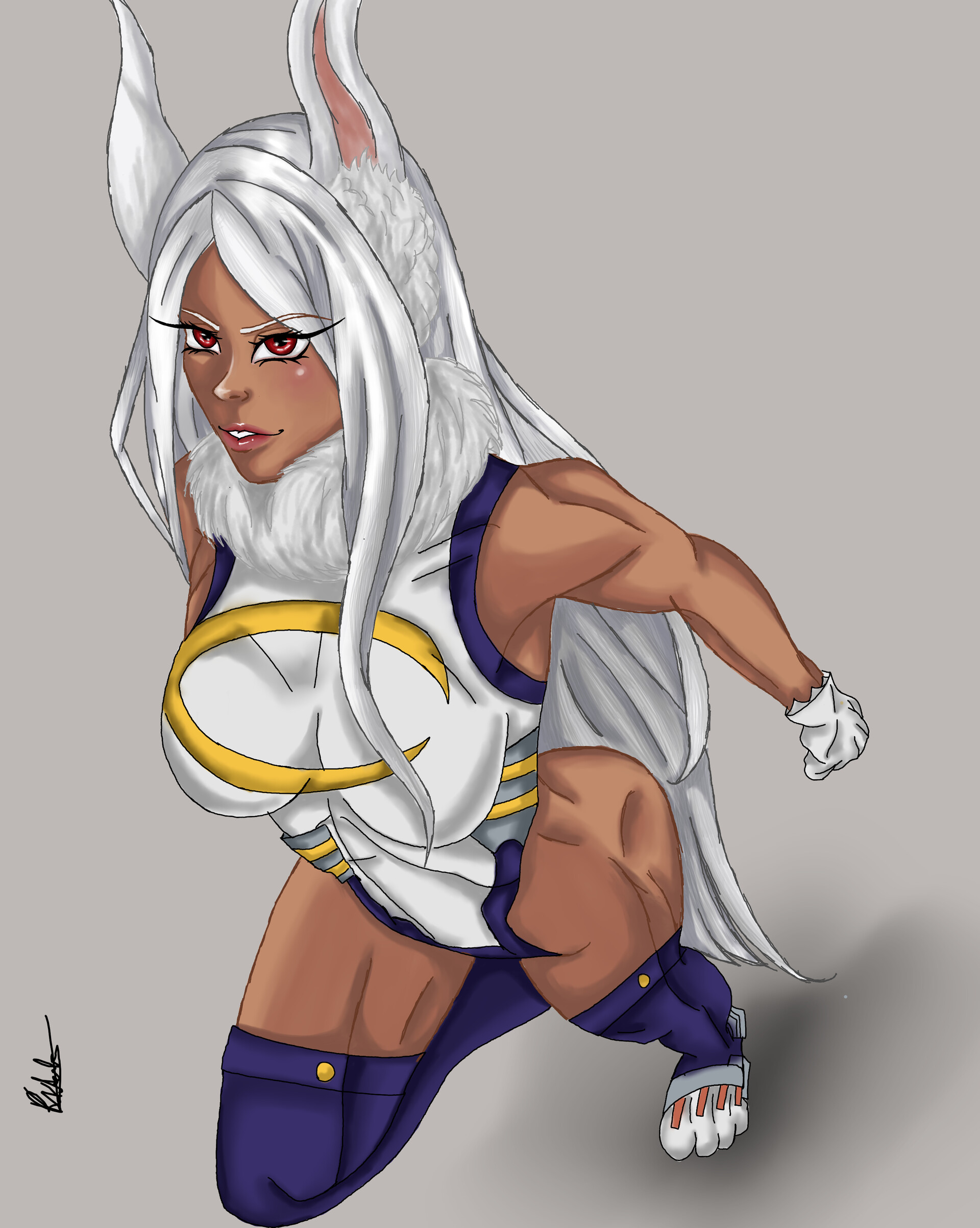 ArtStation - Mirko MHA Fanart