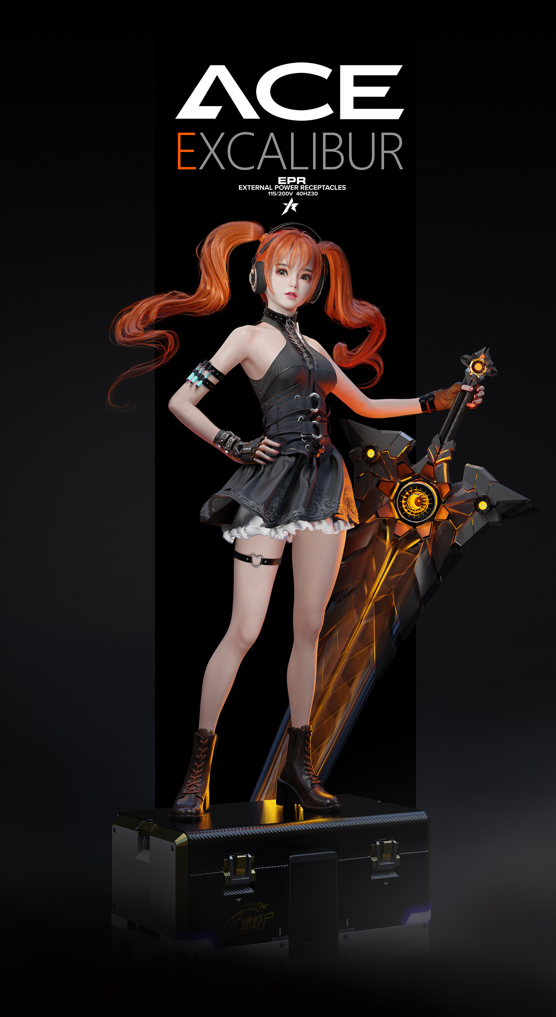 Scott Shi - ACE RACER-神剑号车姬EXCALIBUR