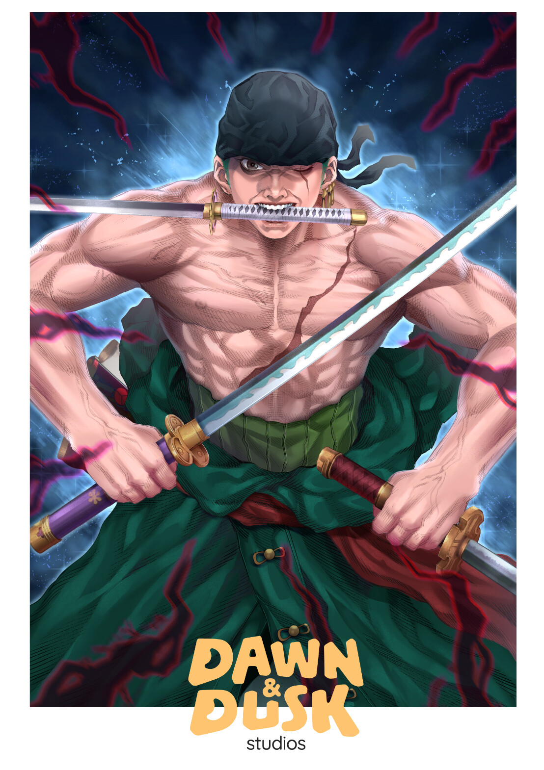 ArtStation - Roronoa Zoro Fanart