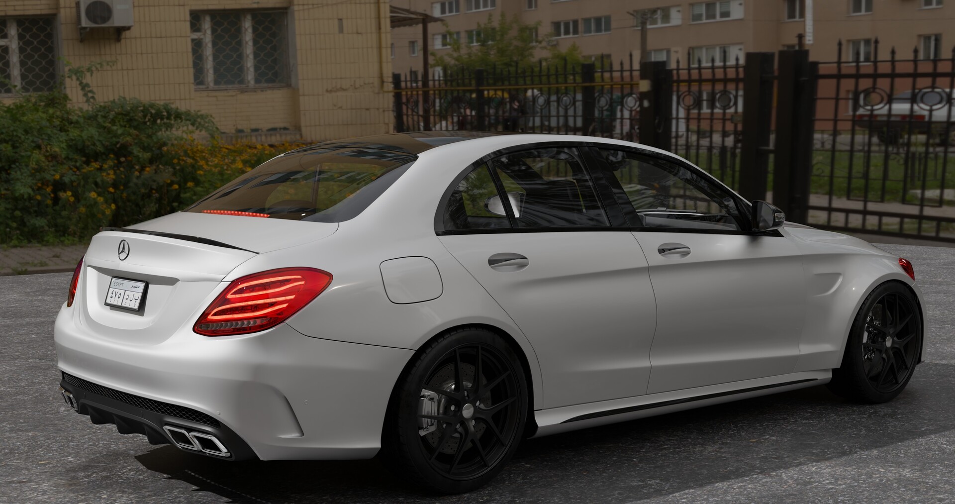 ArtStation - Mercedes car