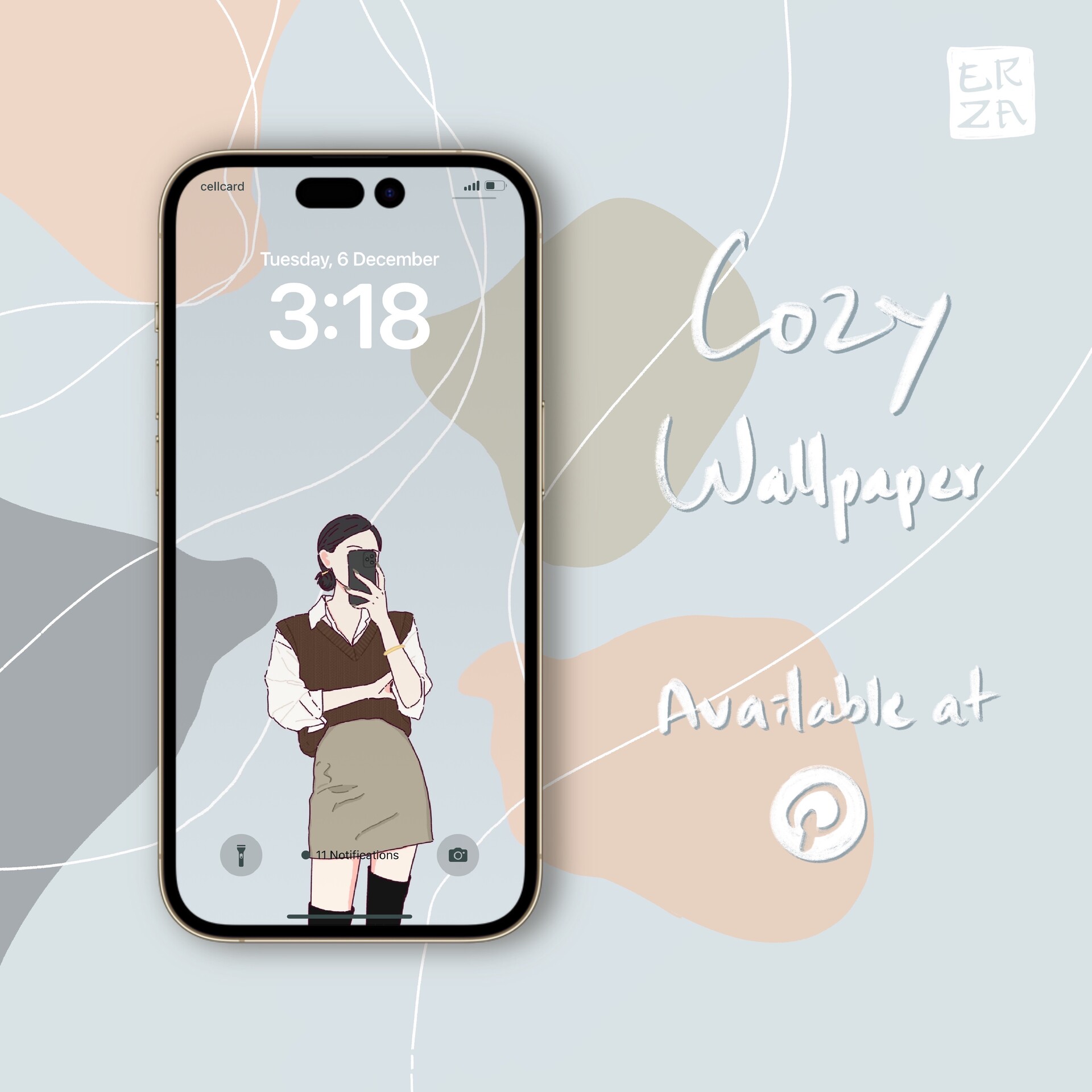 ArtStation - Cozy phone wallpaper