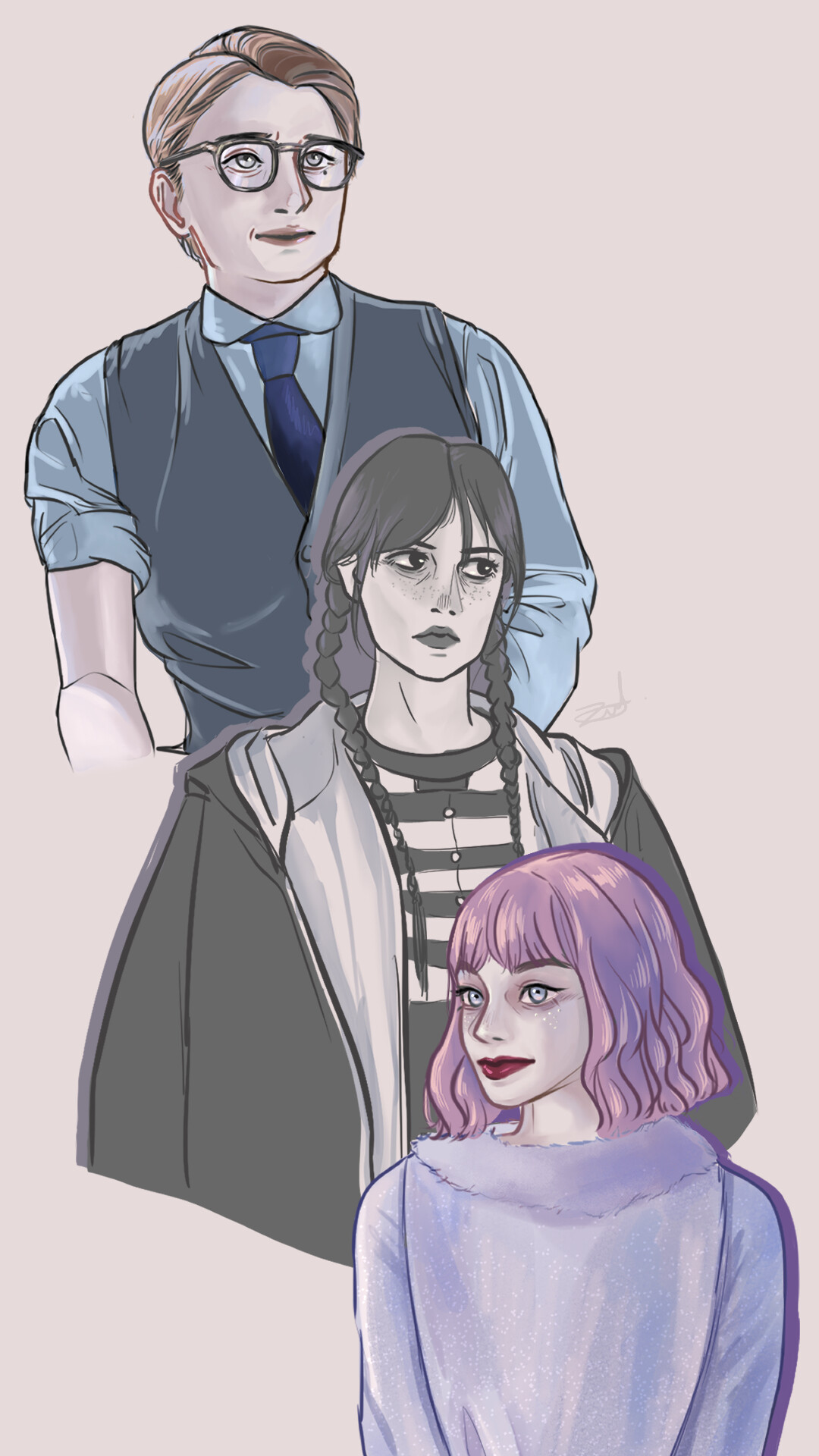 ArtStation - Wednesday Illustrations