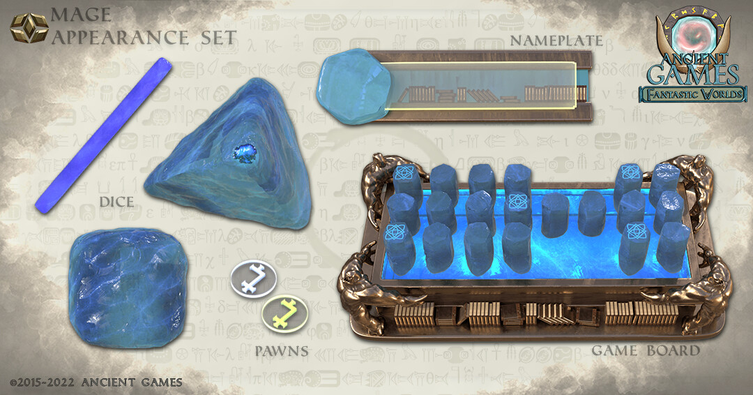 ArtStation - Ancient Games - Mage Set