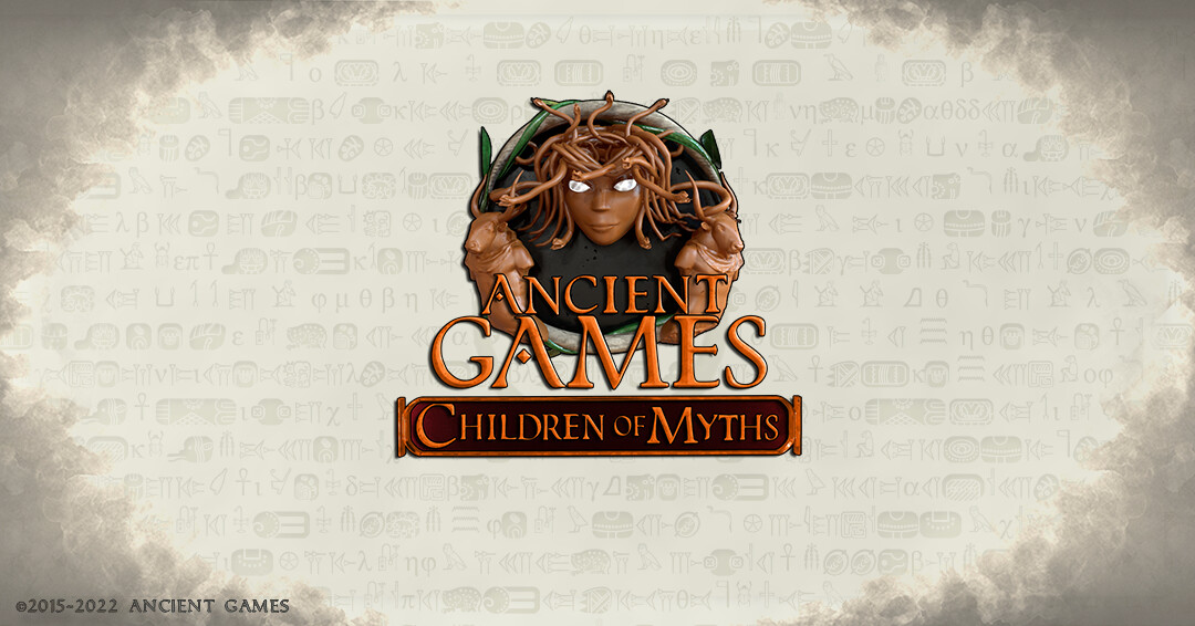 ArtStation - Ancient Games - Children of Myths Logo