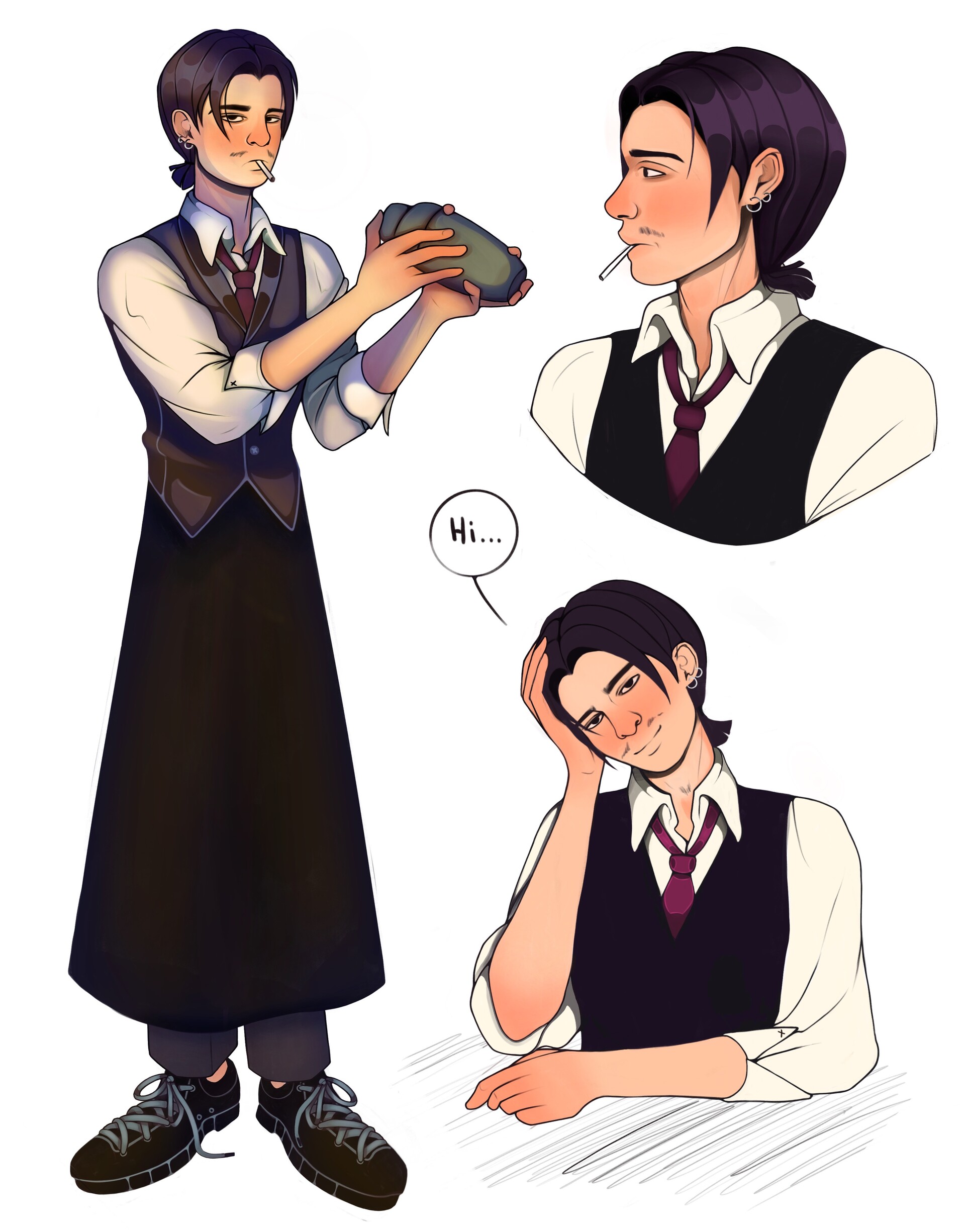 ArtStation - Barman concept art