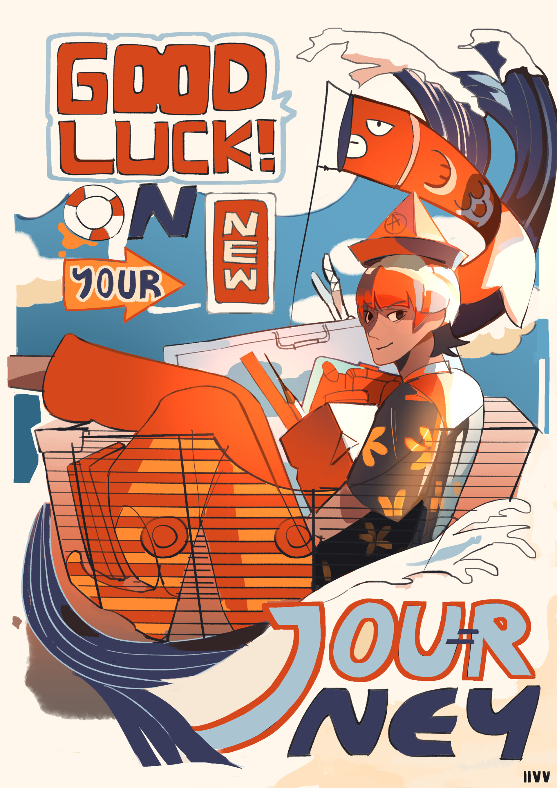 ArtStation - Postcard Design