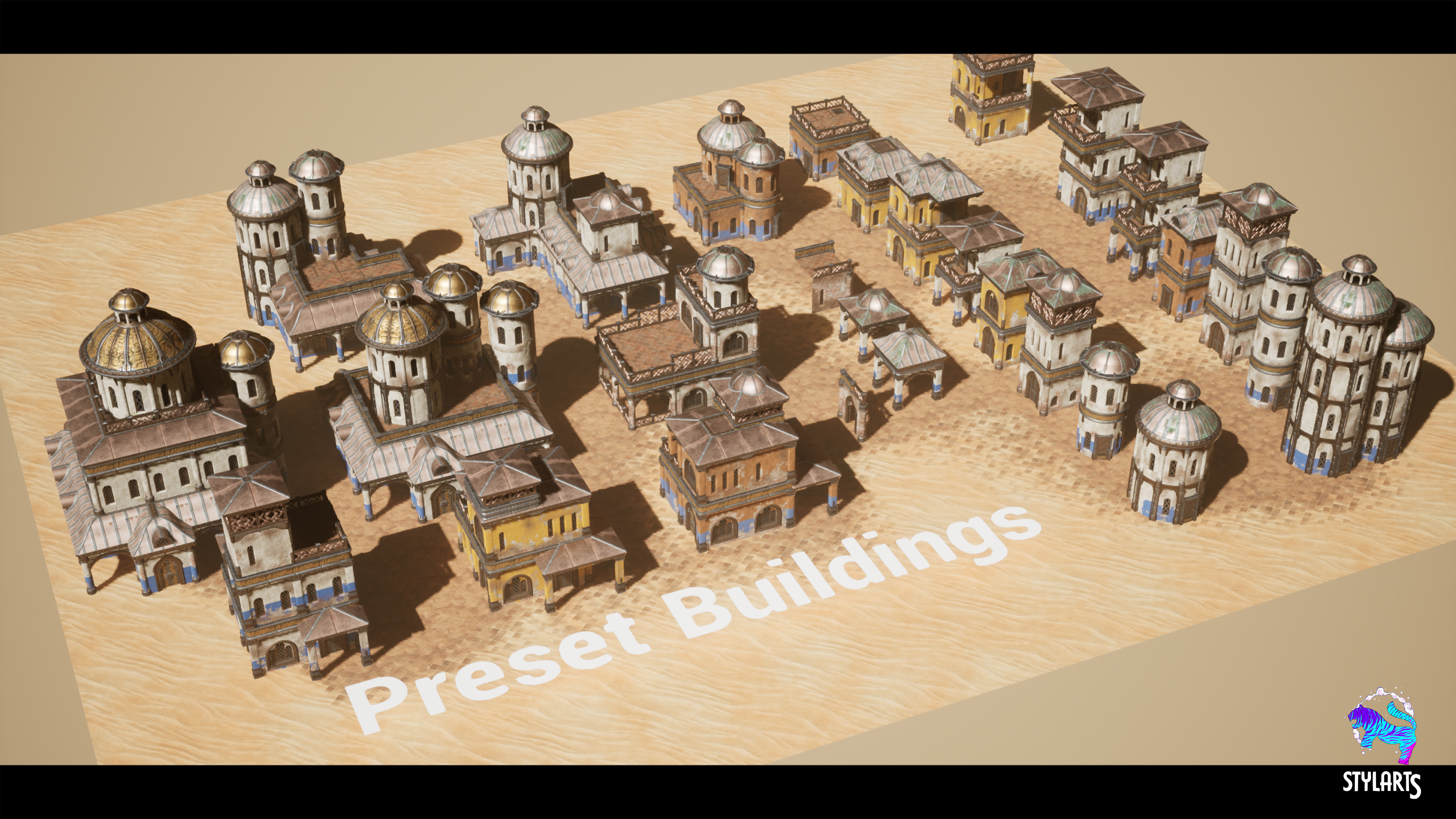 StylArts - Stylized Desert Bazaar