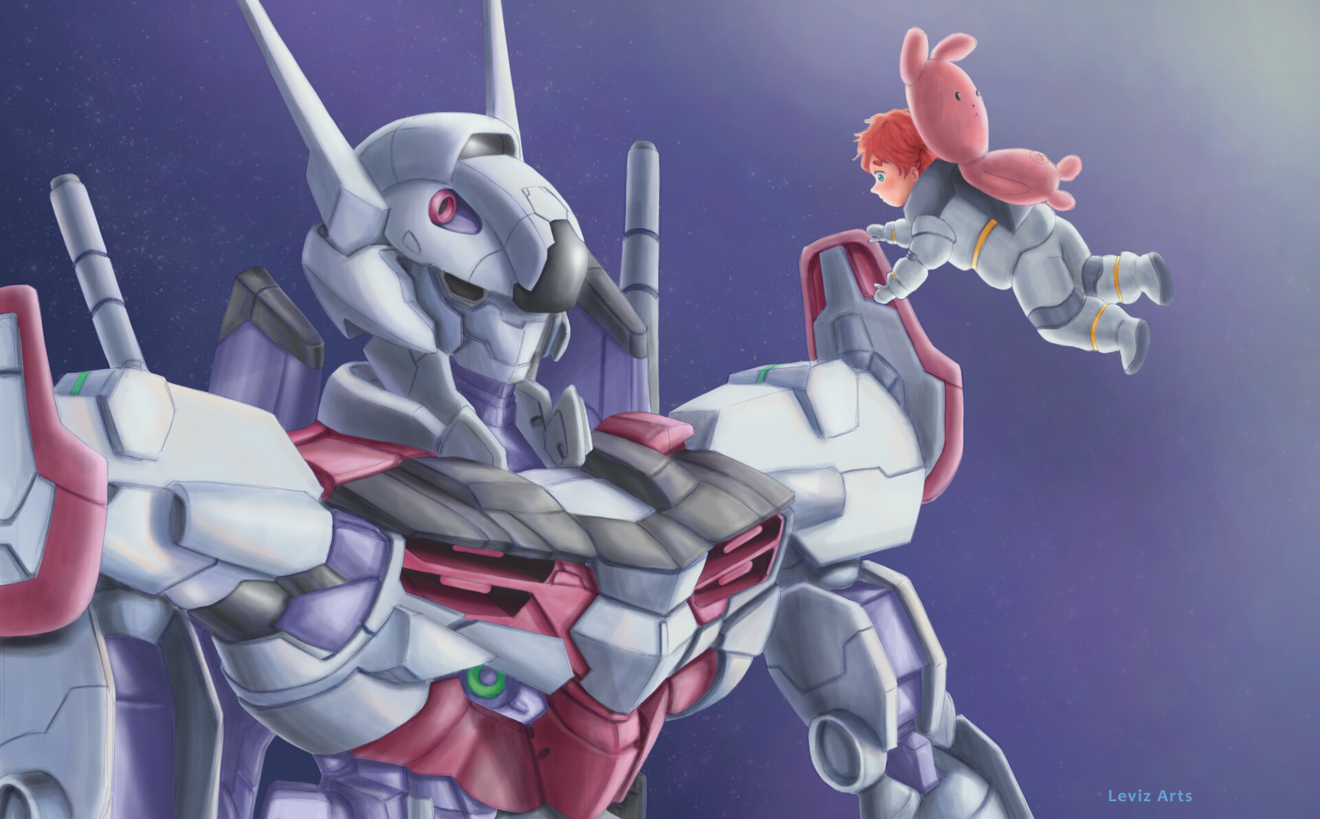 ArtStation - Mobile Suit Gundam - Witch from Mercury - Gundam Lfrith ...