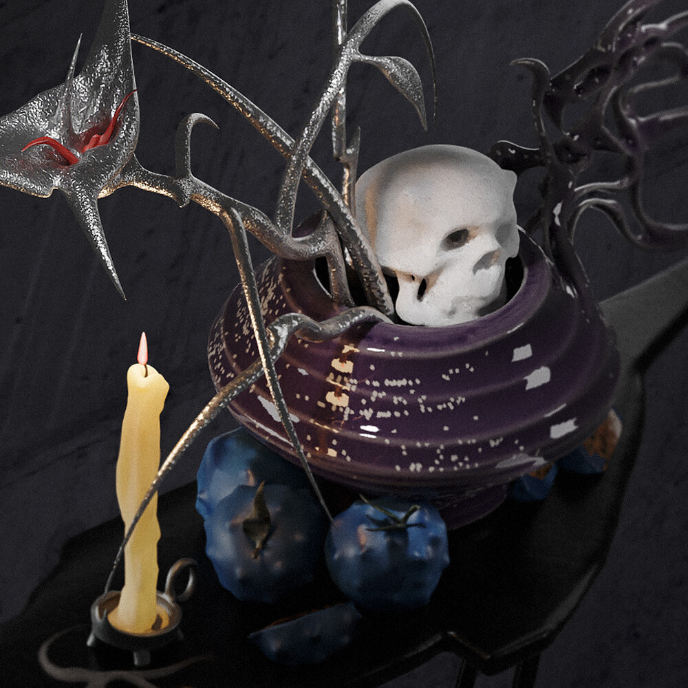 ArtStation - gloomy still life