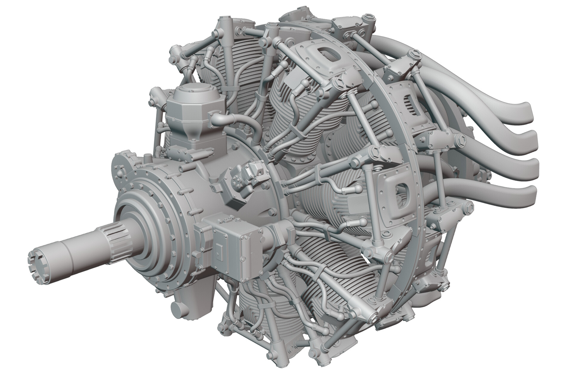 ArtStation - engine BMW 801