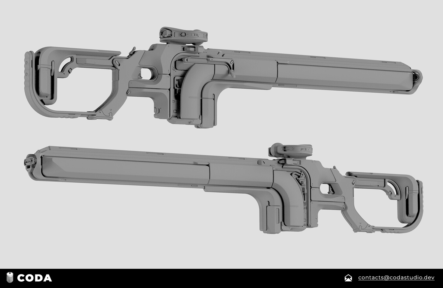 CODA - Sci-Fi Rifle