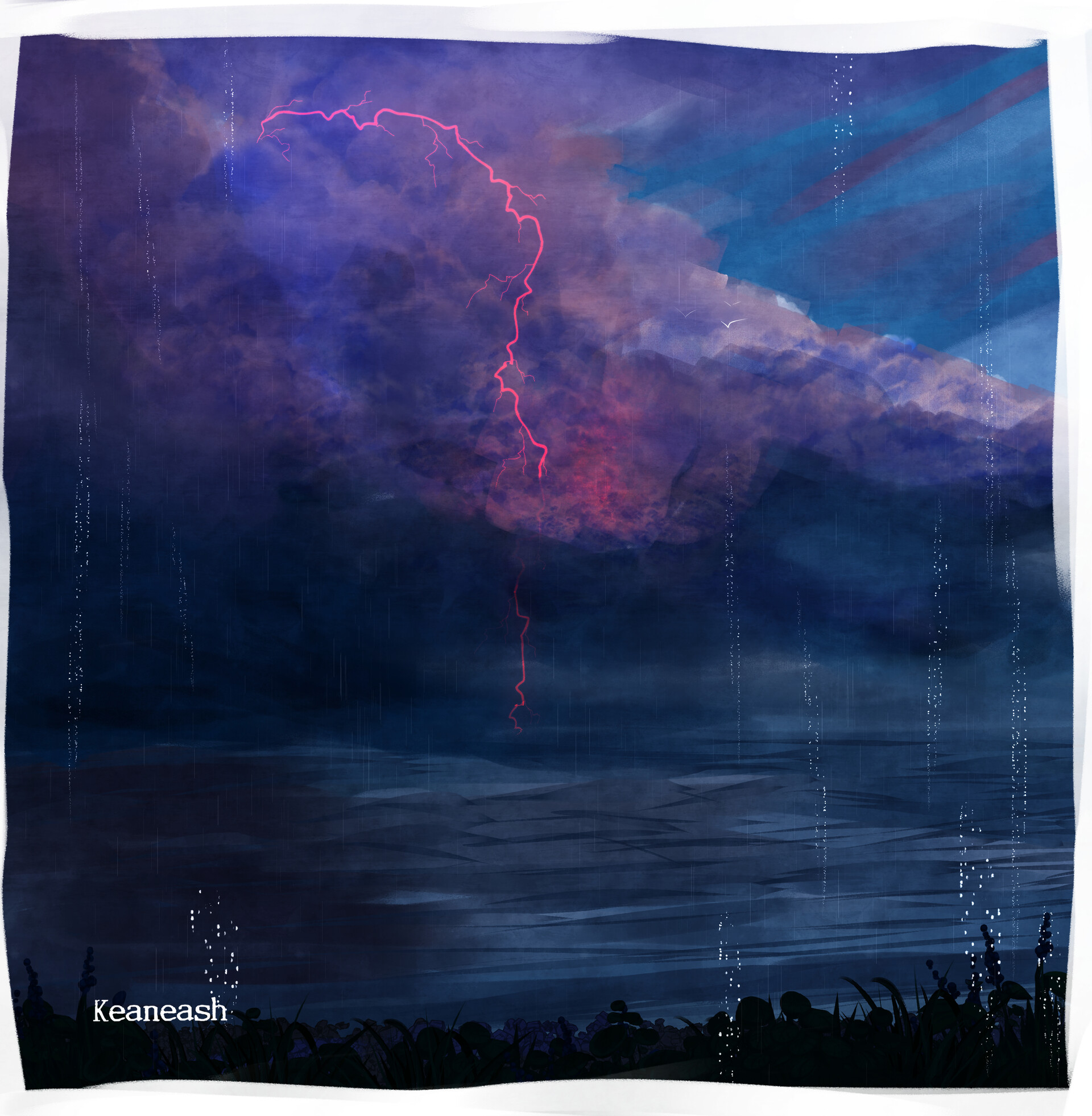 ArtStation - Pink storm