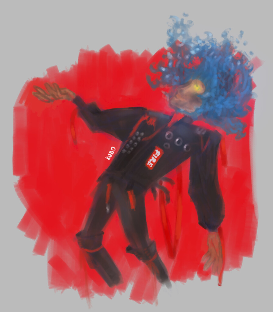 ArtStation - queen bee - fire