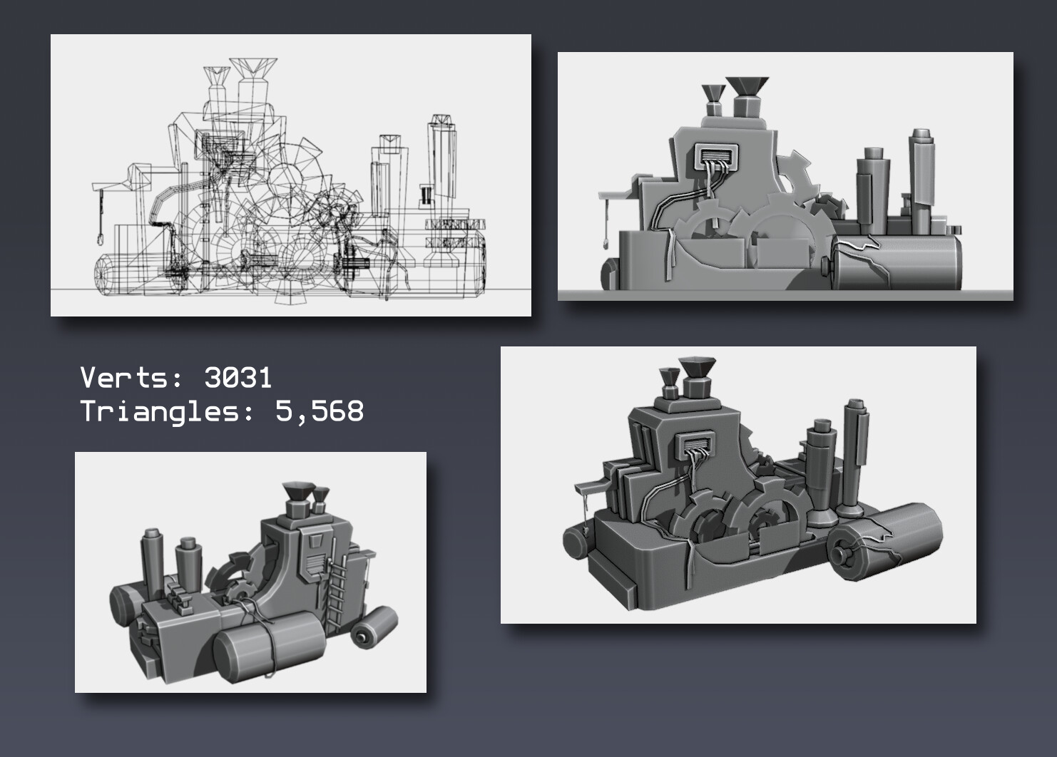 Alexander Cummings - Stylized Generator Prop